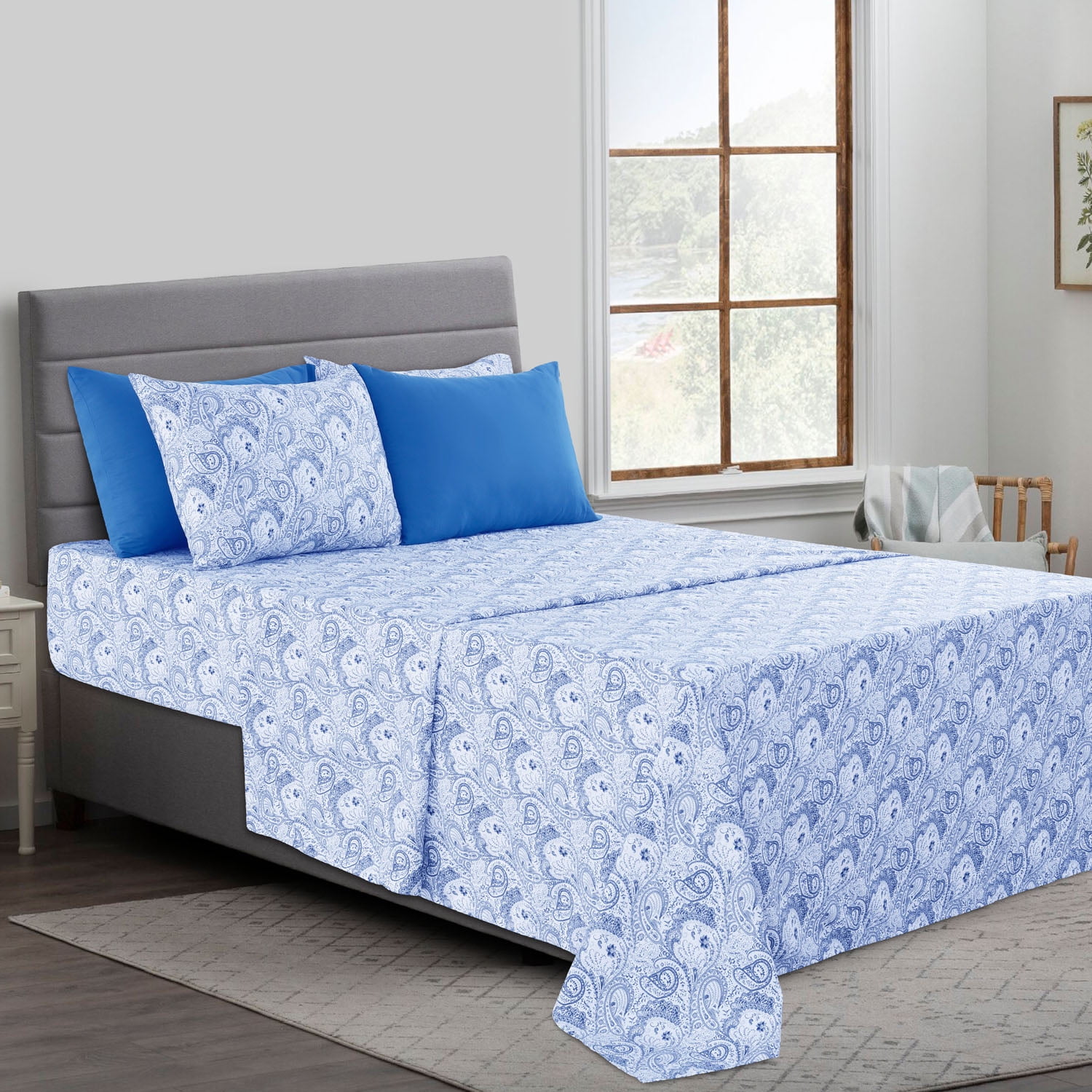 Lux Decor Collection California King Size Bed Sheets Set - 1800 Series ...