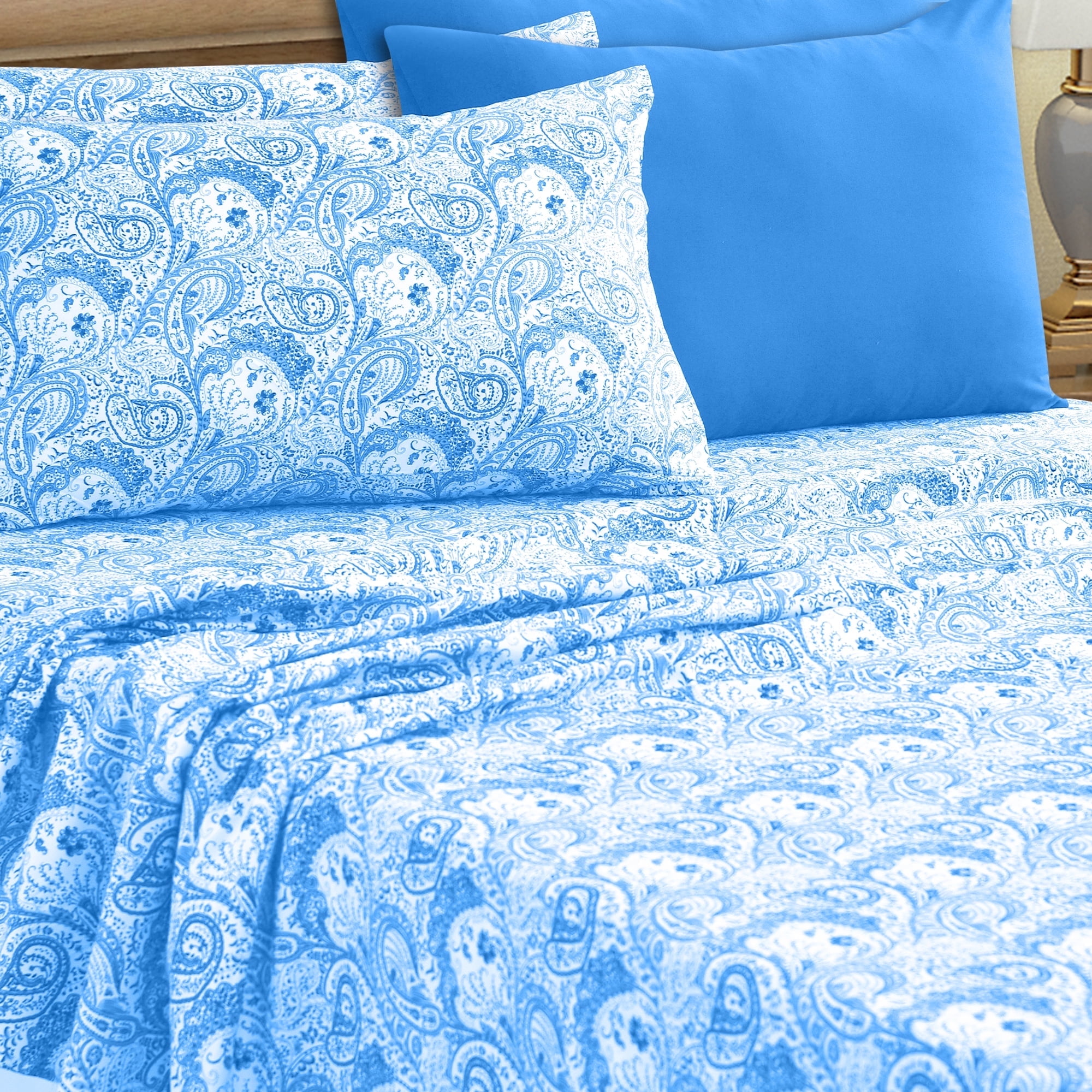 Lux Decor Collection California King Size Sheet Set - 6 Piece Luxury ...