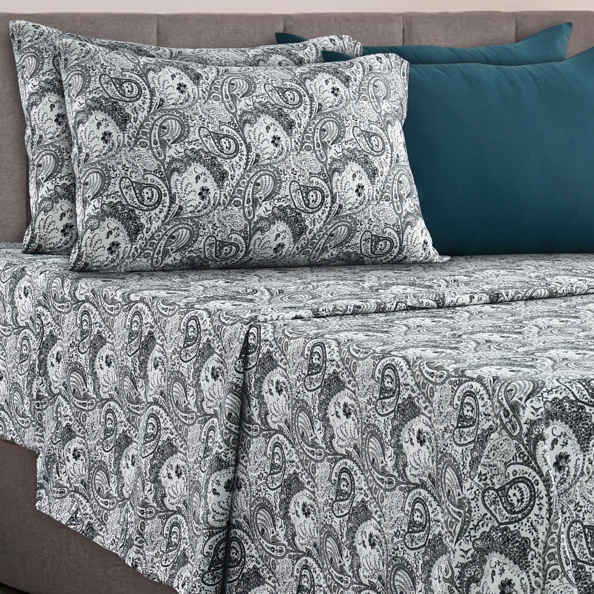 Lux Decor Collection California King Size Sheet Set - 6 Piece Luxury ...