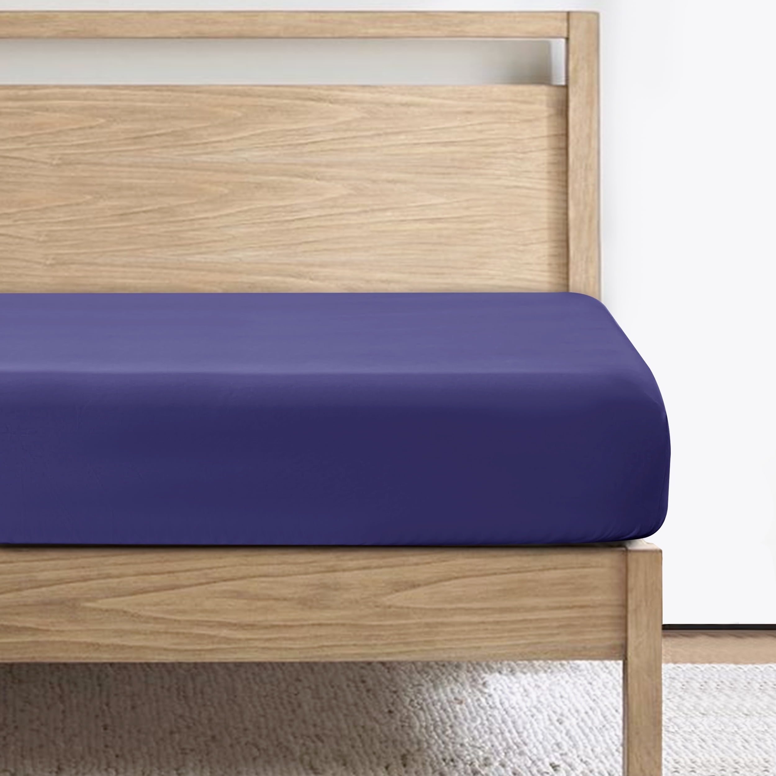 Lux Decor Collection Fitted Sheet - Ultra Soft Brushed Microfiber Full ...