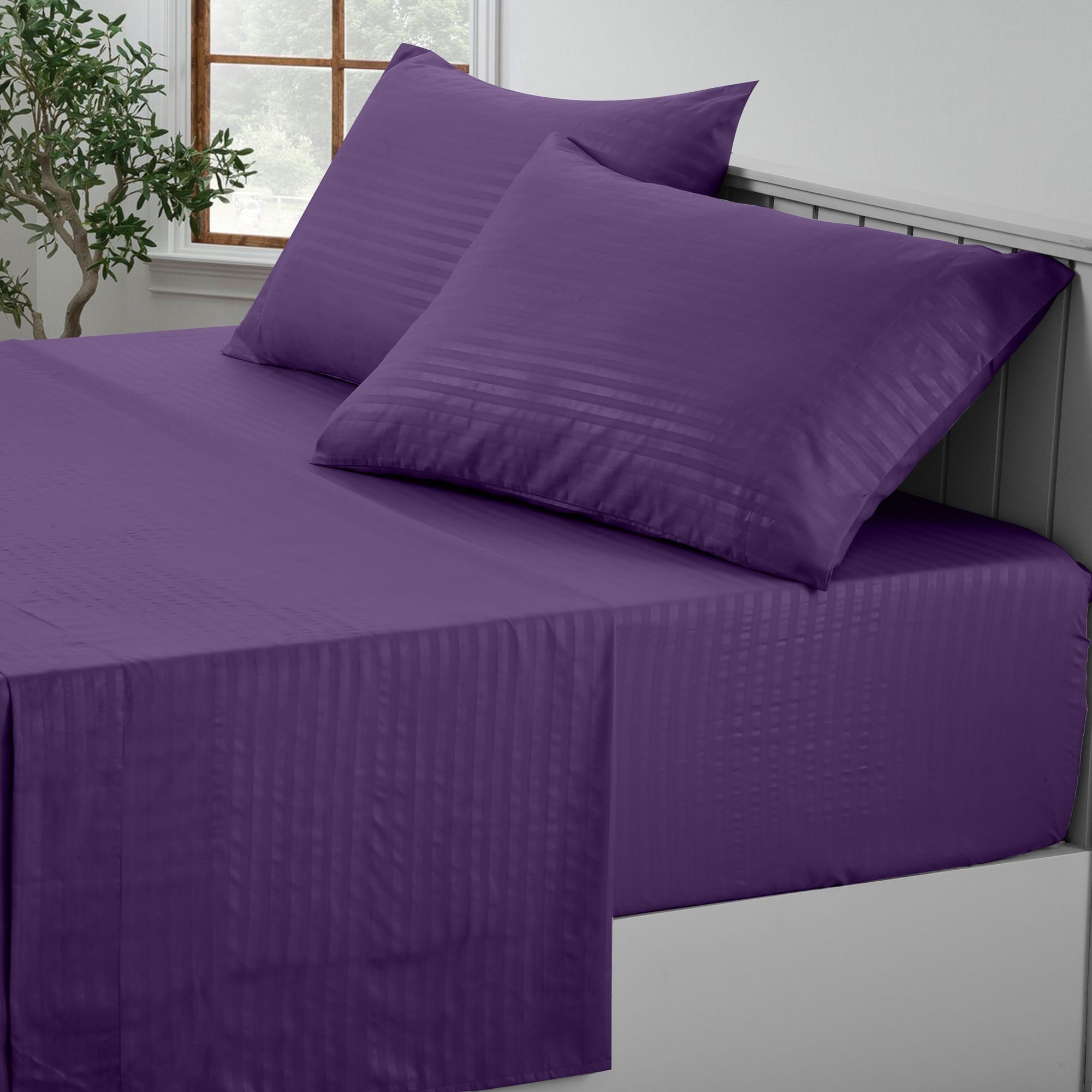 Lux Decor Collection Full Bedding Sheet Set - 16" Deep Pocket Sheets ...