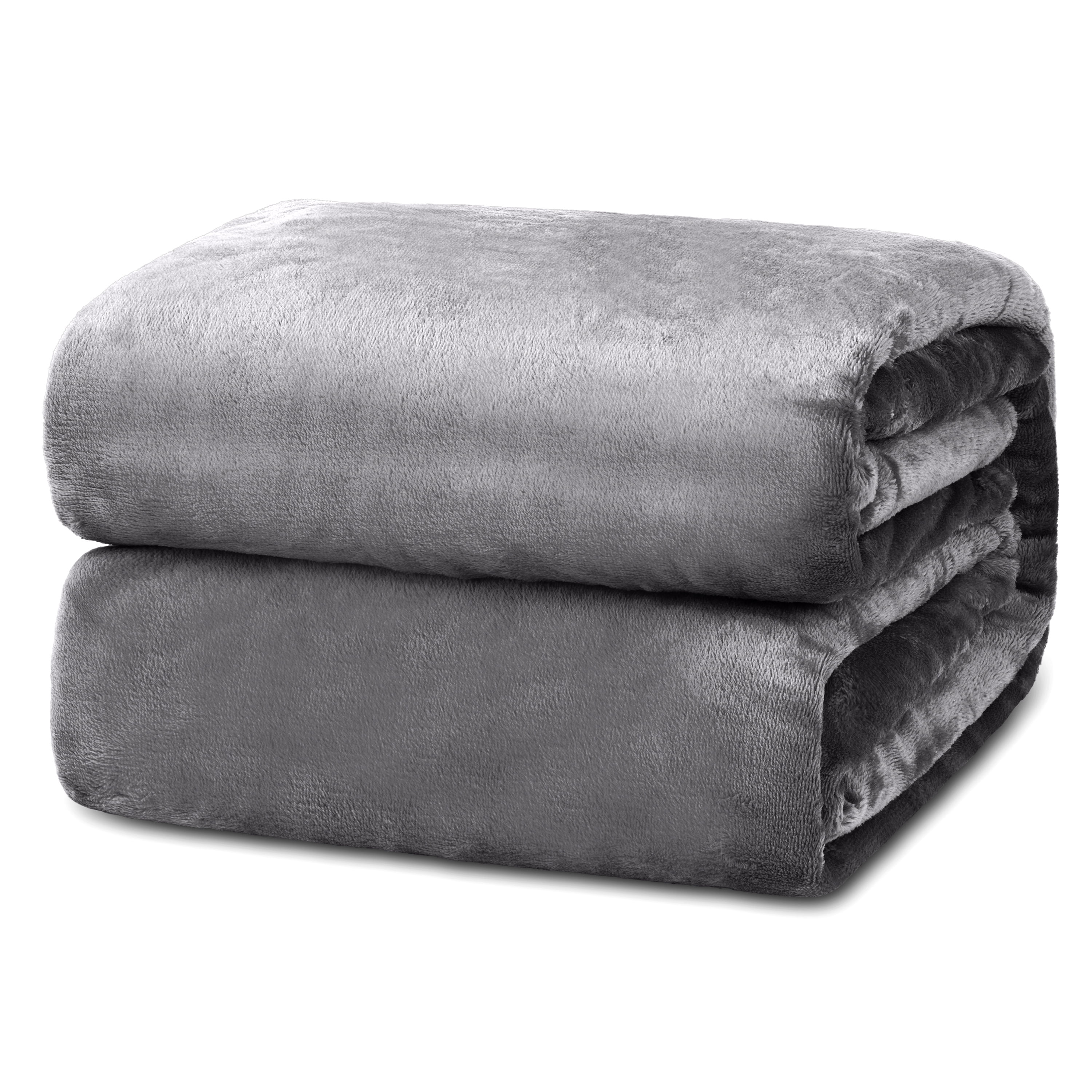 Lux Decor Collection Luxuriously Soft and Warm King Size Fleece Blanket ...
