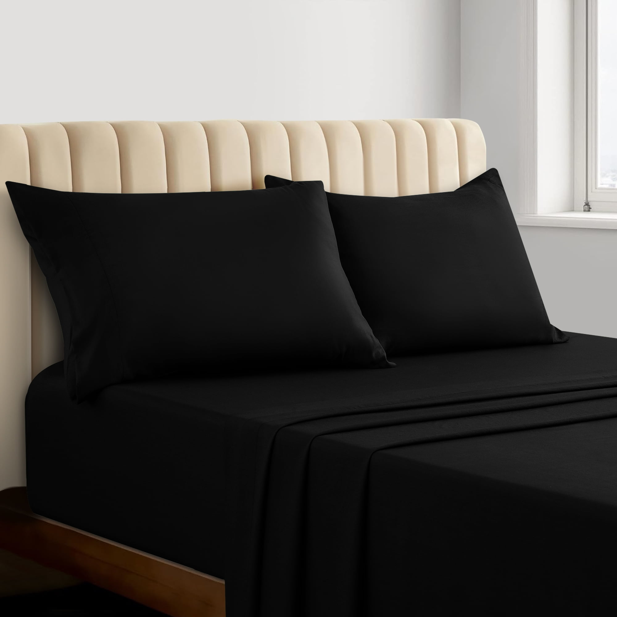 Lux Decor Collection Rayon from Bamboo Sheets King Size - 4 Piece ...