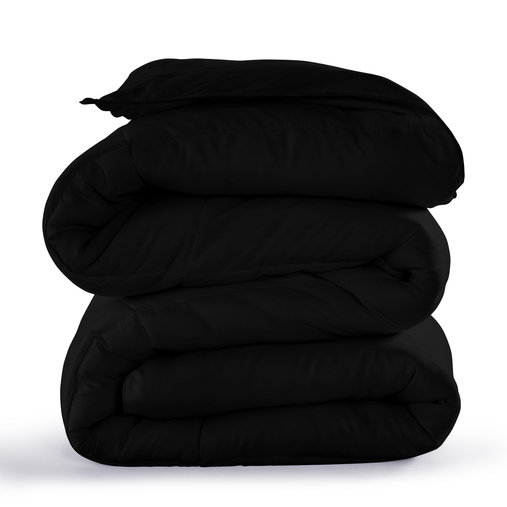 Lux Decor Collection Twin Comforter - Quilted Duvet Insert with Corner ...