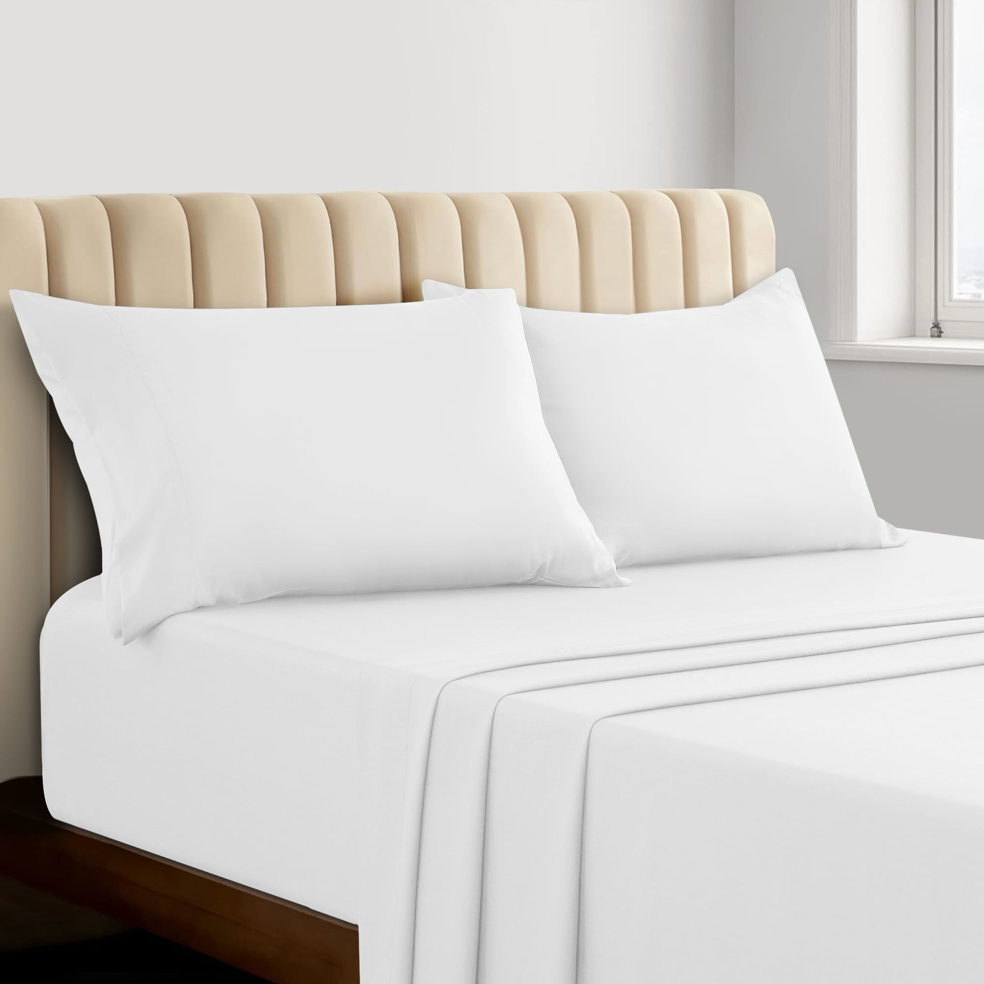 Lux Decor Collection Twin XL Sheet Sets Deep Pocket - Rayon from Bamboo ...