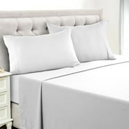 DMI Hospital Bed Sheet Set with Fitted Sheet, Top Sheet and Pillow Case ...