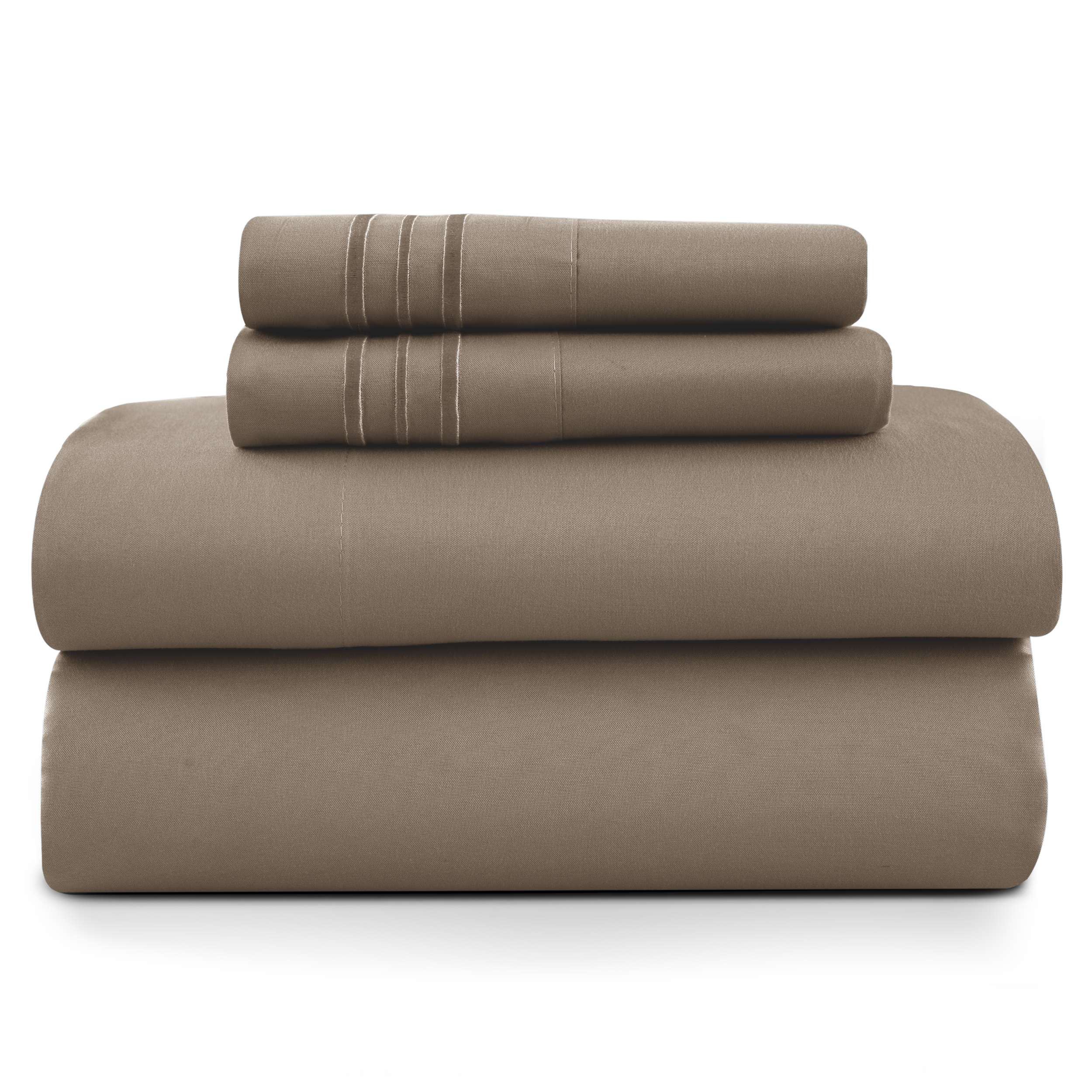 Lux Decor Microfiber Queen Sheets - Deep Pocket, Fitted, Flat ...