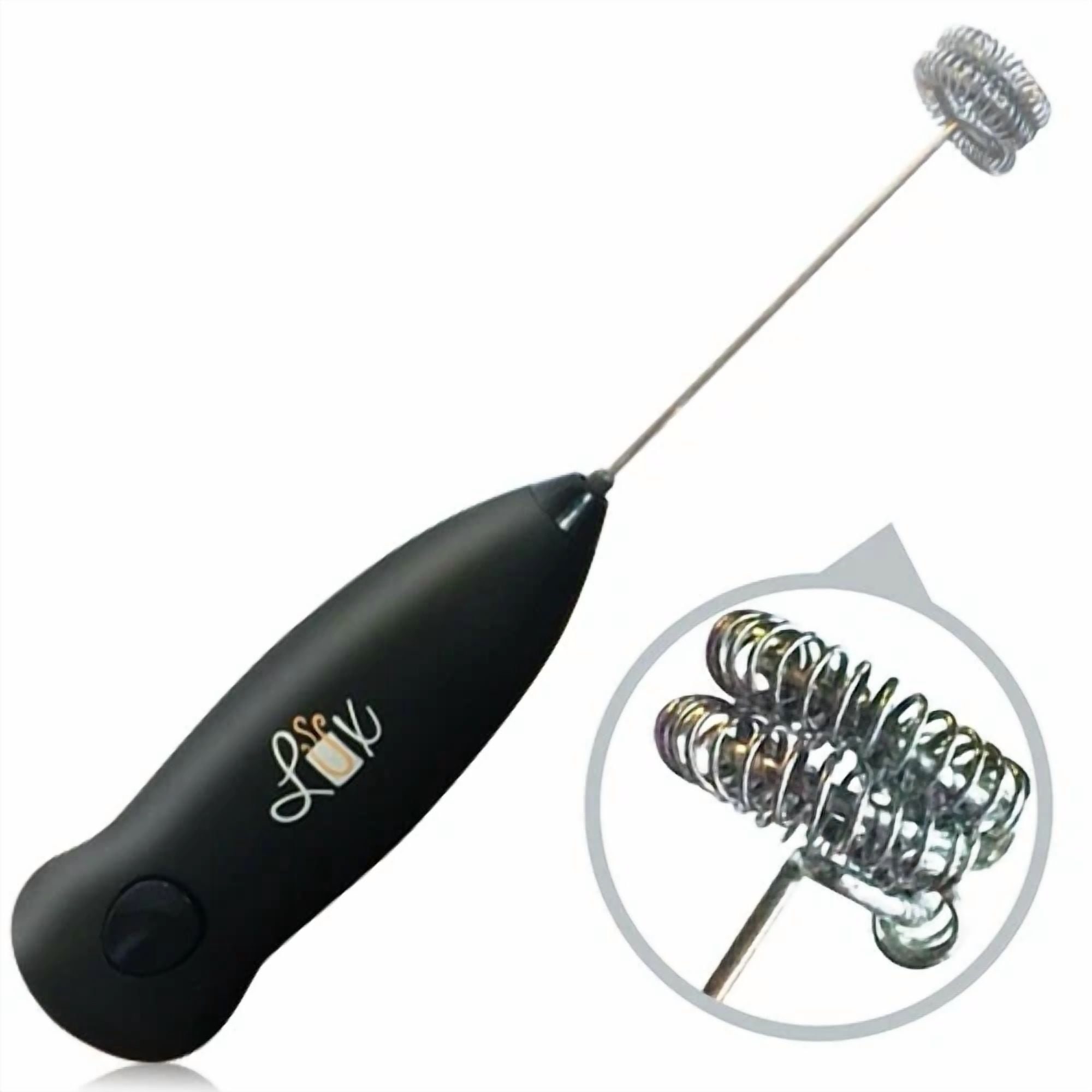 Lux Essentials Deluxe Double Coil Milk Frother Latte Maker Cappuccino ...