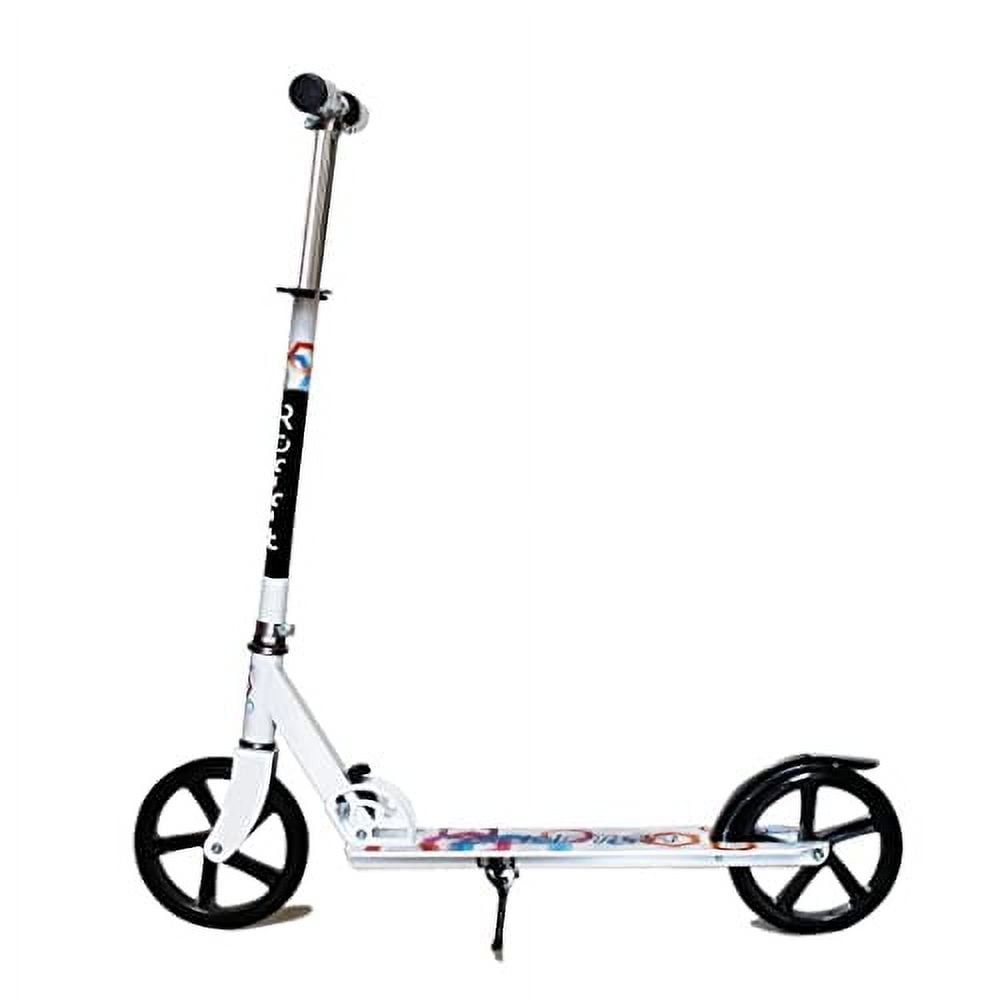 Lux Kick Scooter for Kids Ages 8+ - 8" Urethane Wheels, Anodized Finish Featuring Bold Colors ...