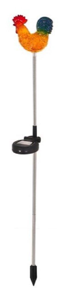 Lux-Landscape SLR2022AS Automatic Outdoor Solar Rooster Light with ...