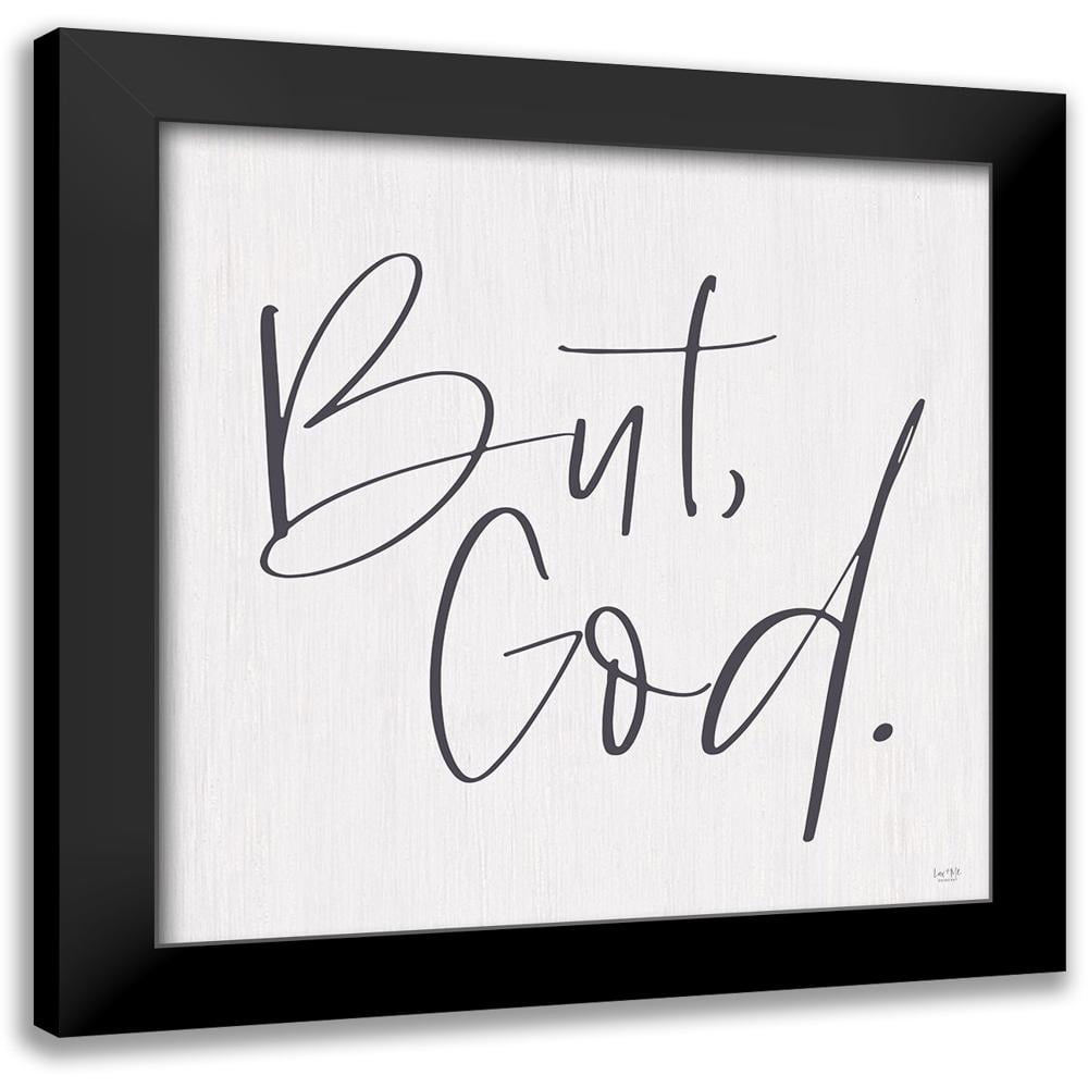 Lux + Me Designs 15x15 Black Modern Framed Museum Art Print Titled ...