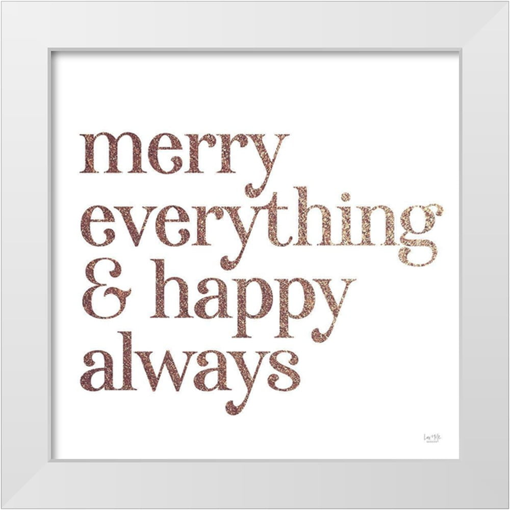 Lux + Me Designs 20x20 White Modern Wood Framed Museum Art Print Titled ...