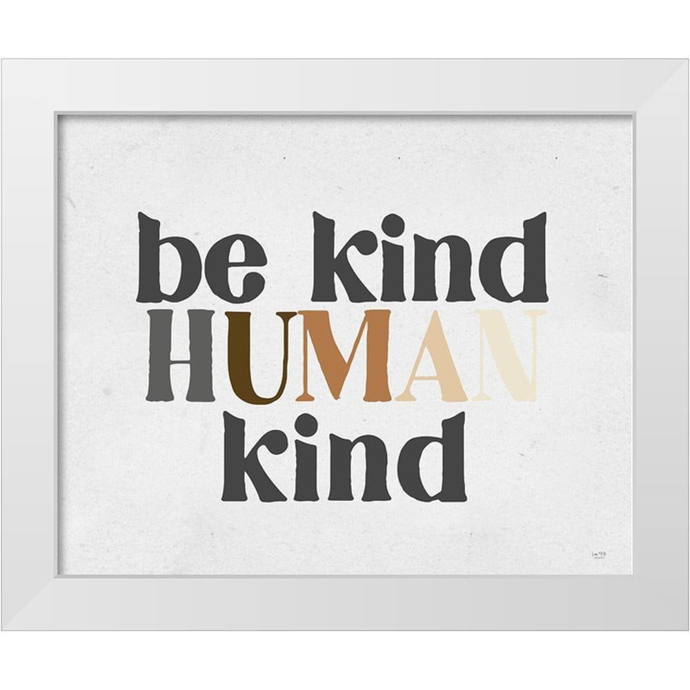 Lux + Me Designs 24x20 White Modern Wood Framed Museum Art Print Titled ...