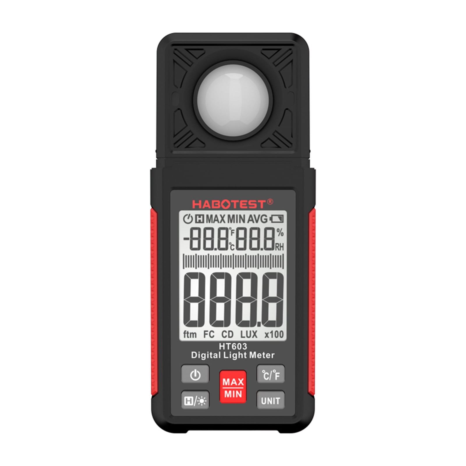 Lux Meter,200 000 Lux Lcd Display And Meter Meter 200 Meter With Lcd ...