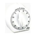 Lux Minute Minder Timer Mechanical White with Black Markings 60 Min ...