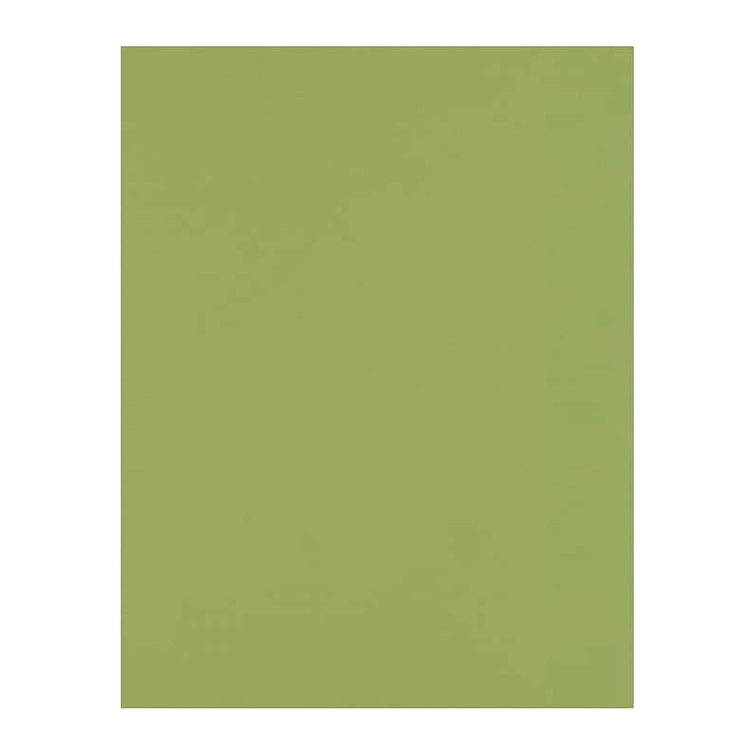 Lux Paper 8.5 x 11 inch 80 lbs. Avocado 500/Pack 81211-P-102-500 ...