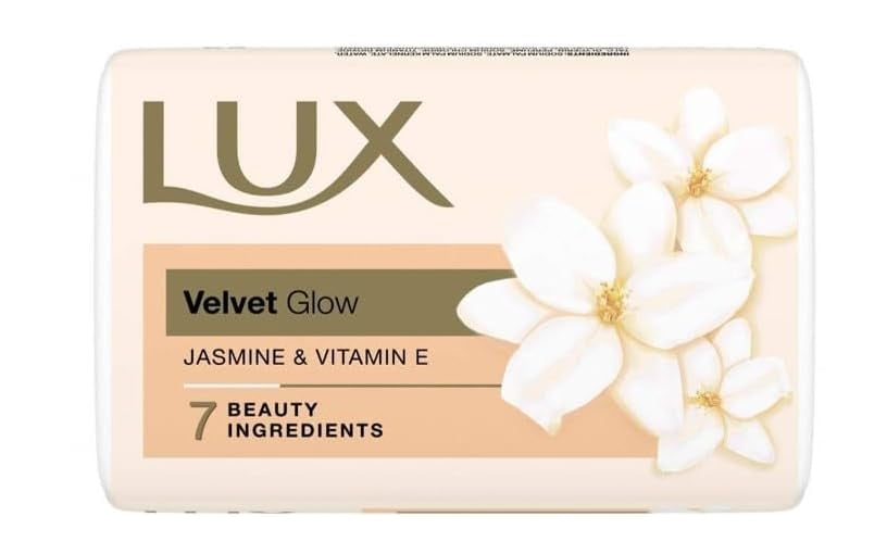 Lux Velvet Touch Soap Bar with Jasmine Vitamin E 150 g - Walmart.com