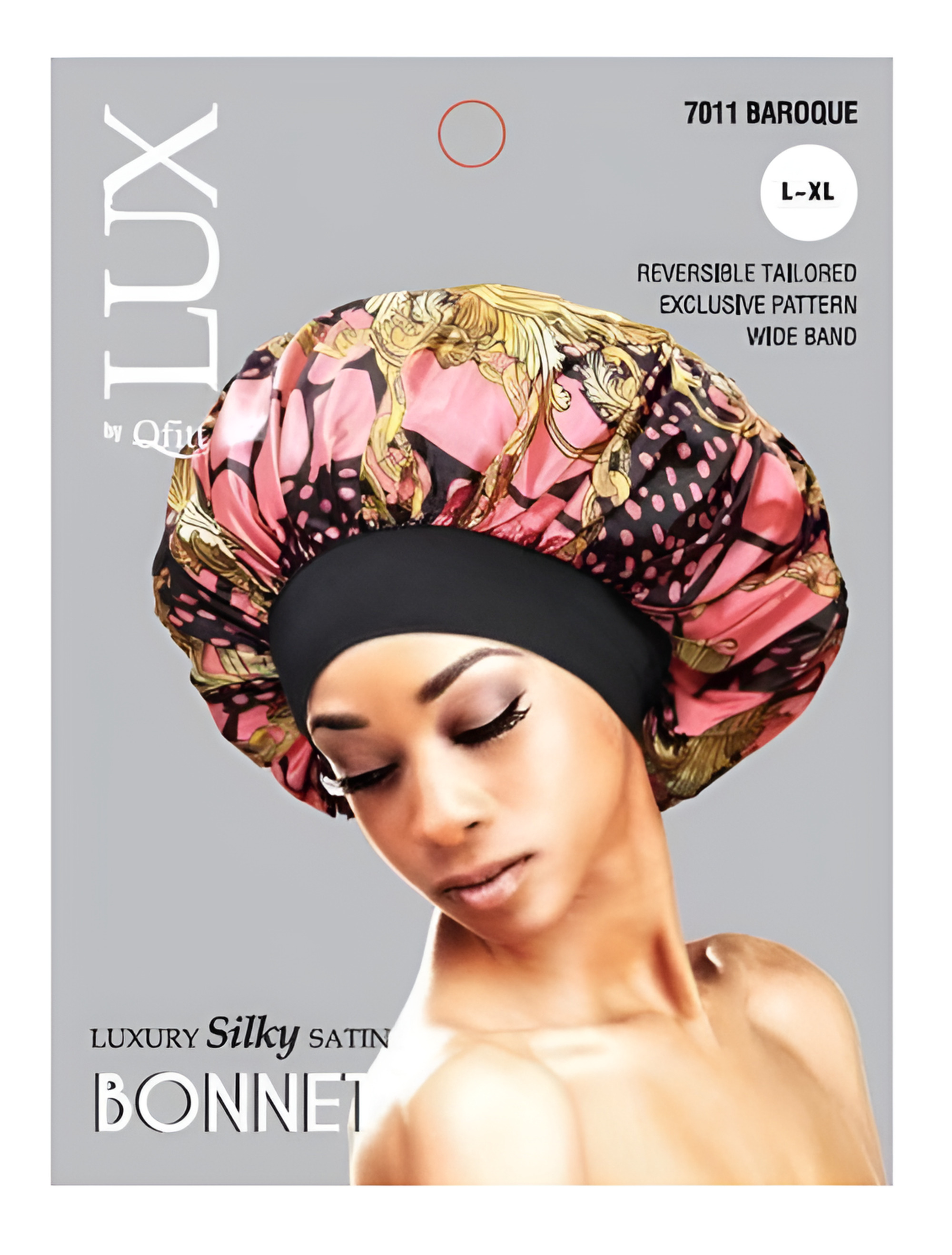 Lux by Qfitt Luxury Silk Satin Bonnet Adults - Walmart.com