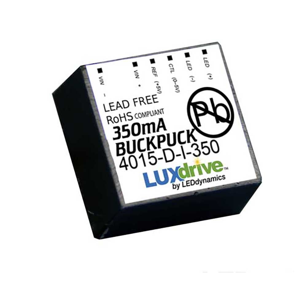 LuxDrive BoostPuck - 350mA Constant Current Boost LED Driver with Trim ...