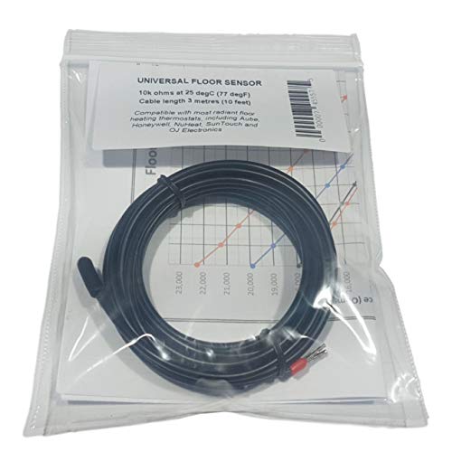 LuxHeat Temperature Floor Sensor for Radiant Under Floor Heating. NTC ...