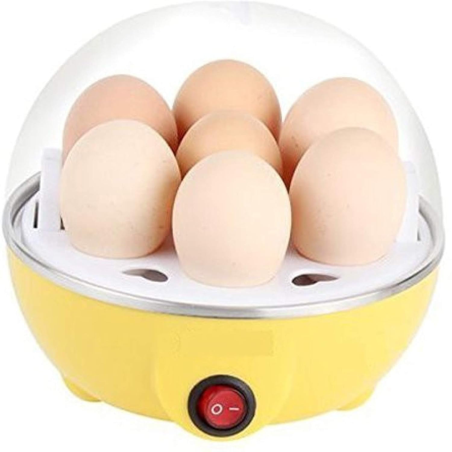 Luxafare Multifunctional 2 in 1 Electric Egg Boiling Steamer Egg Frying Pan Egg Boiler Electric ...