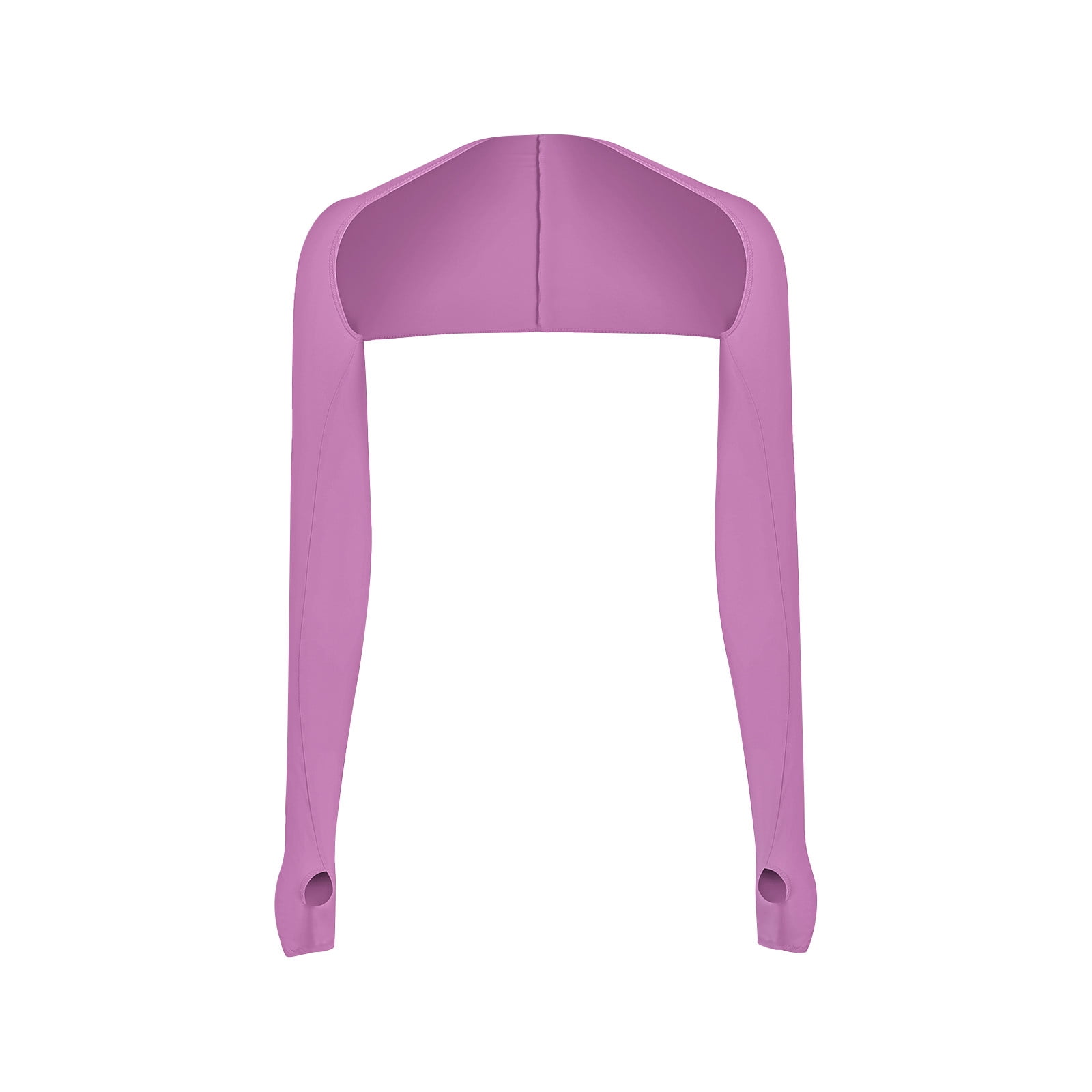 Luxalzxs Anti-UV Cooling Shawl Arm Sleeve with Finger Hole Sun ...