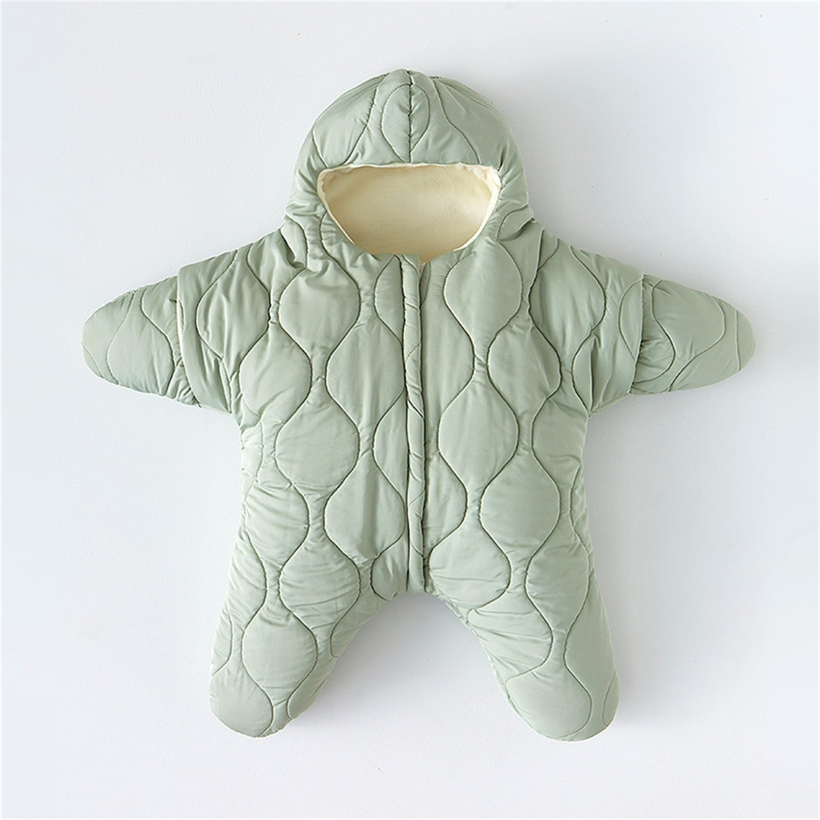 Luxalzxs Baby Starfish Onesie, Thick Fleece Wearable Starfish Baby ...