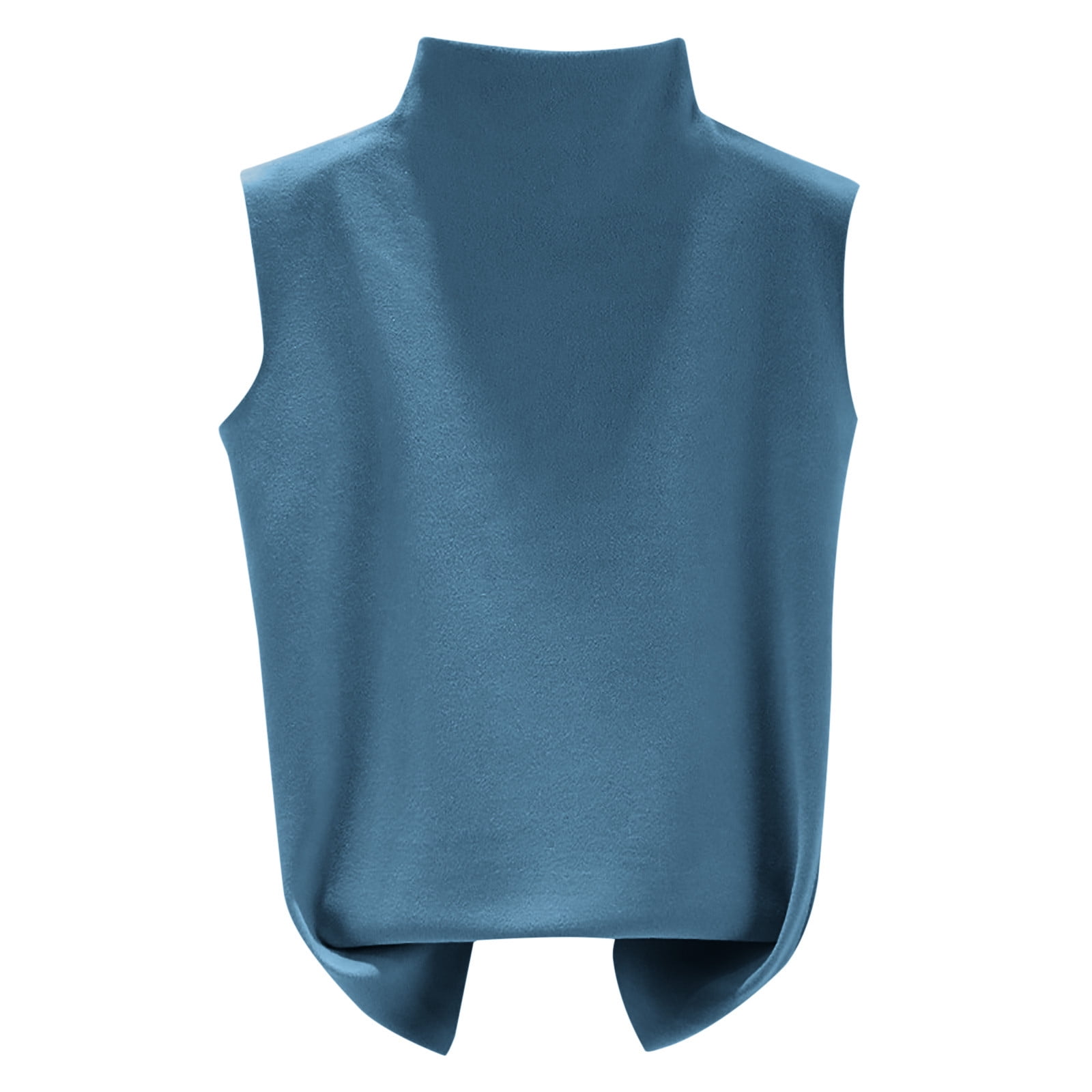 Luxalzxs High Neck Tank Tops for Women Winter Thermal Fleece Lined ...