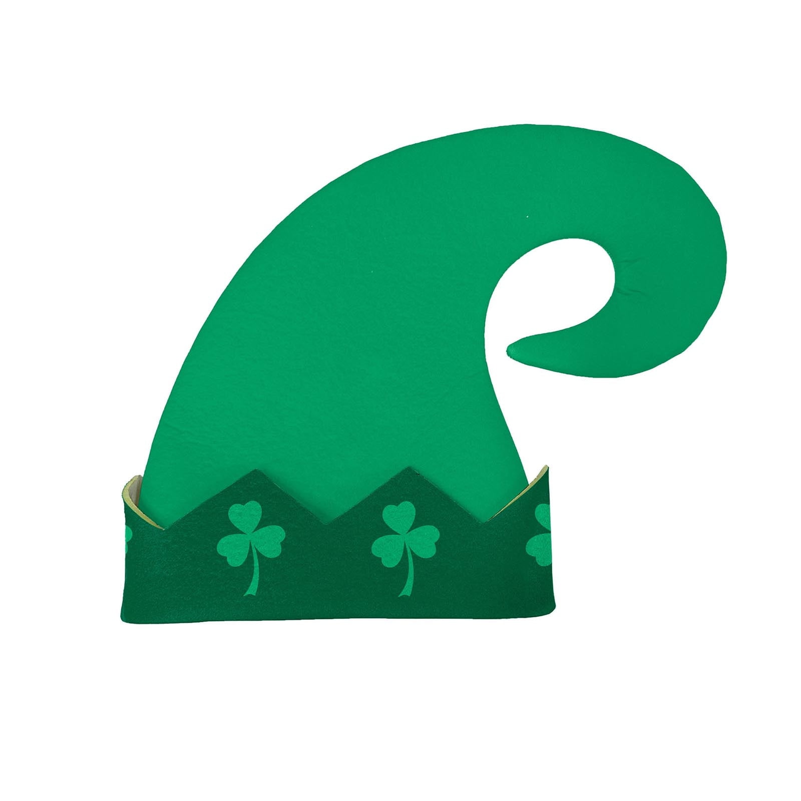 Luxalzxs St Patricks Day Top Hat, Irish Shamrock Green Velvet Hat ...