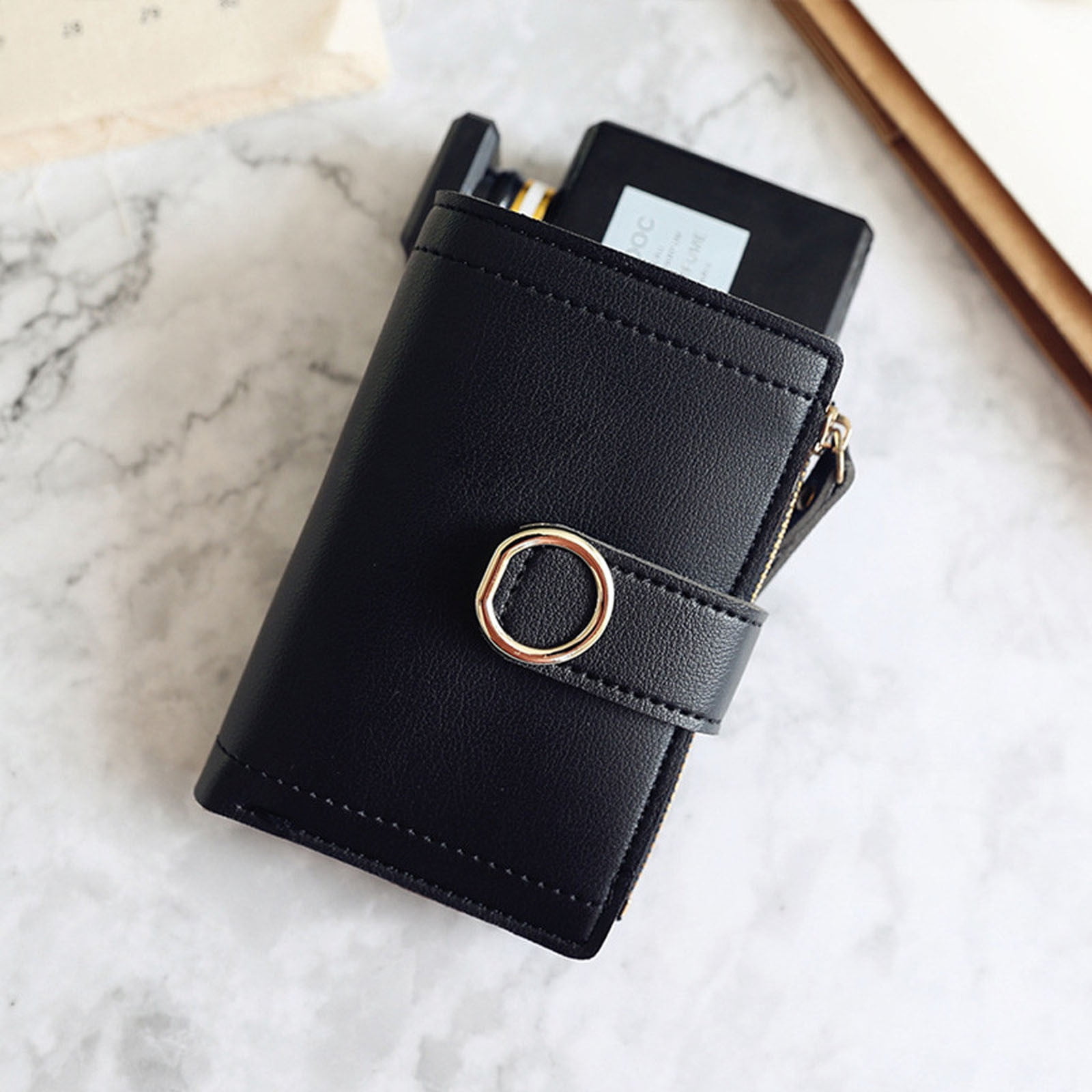 Luxalzxs Wallets for Women, Bifold Small Wallets Ladies Card Holder ...