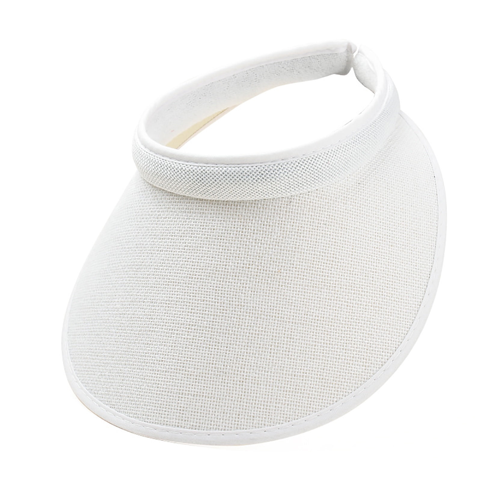 Luxalzxs Wide Brim Sun Visor Hats for Women Summer Beach Cap Sport ...