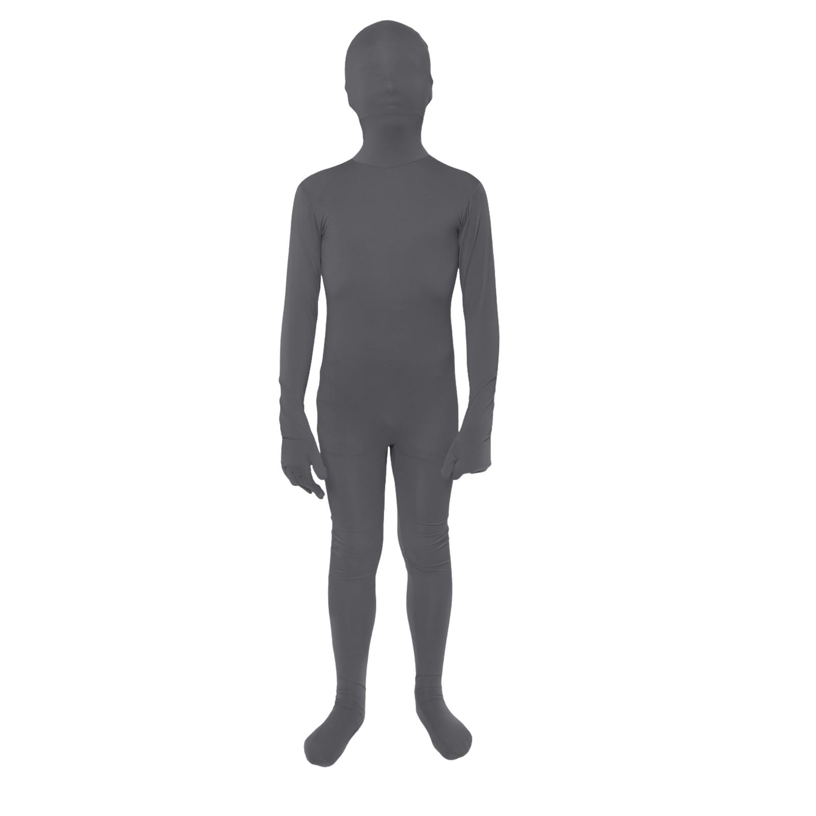 Luxao Children Solid Color Gel Bodysuit Invisible Outfit Stage Carnival ...