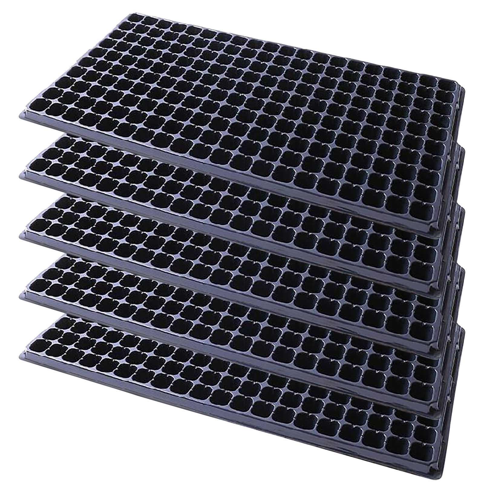 Luxcidy 200 Cell Seed Starting Trays Extra Strength, 5 Pack, Seedling ...