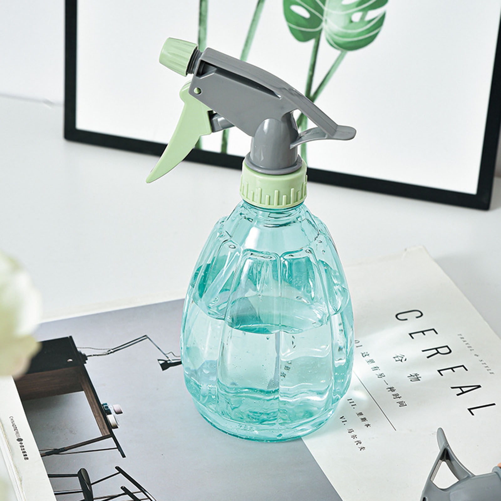 Luxcidy 500ml Mist Empty Ultra Fine Plastic Water Sprayer Empty Plastic ...