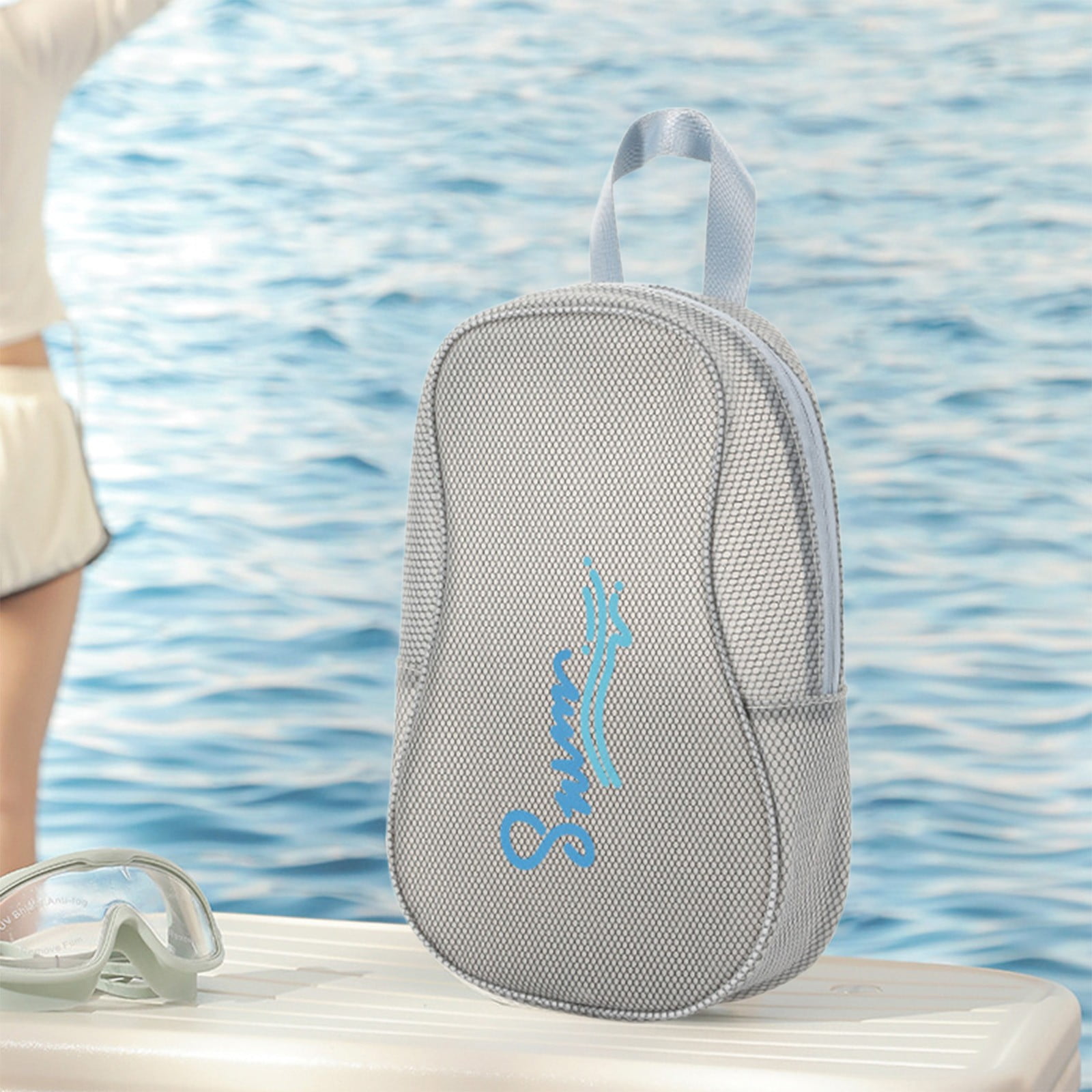 Luxcidy Dry Bag Waterproof 7L, Dry Wet Separation Swimming Bag ...