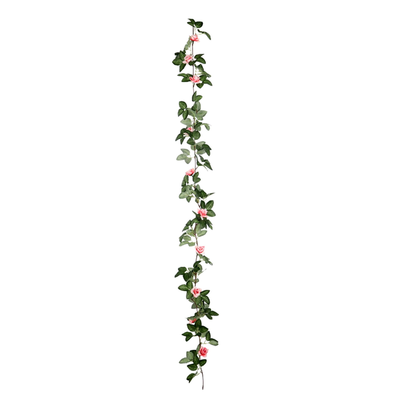 Luxcidy Fake Roses Flowers Rattan, Artificial Flowers Long Stem Vines ...