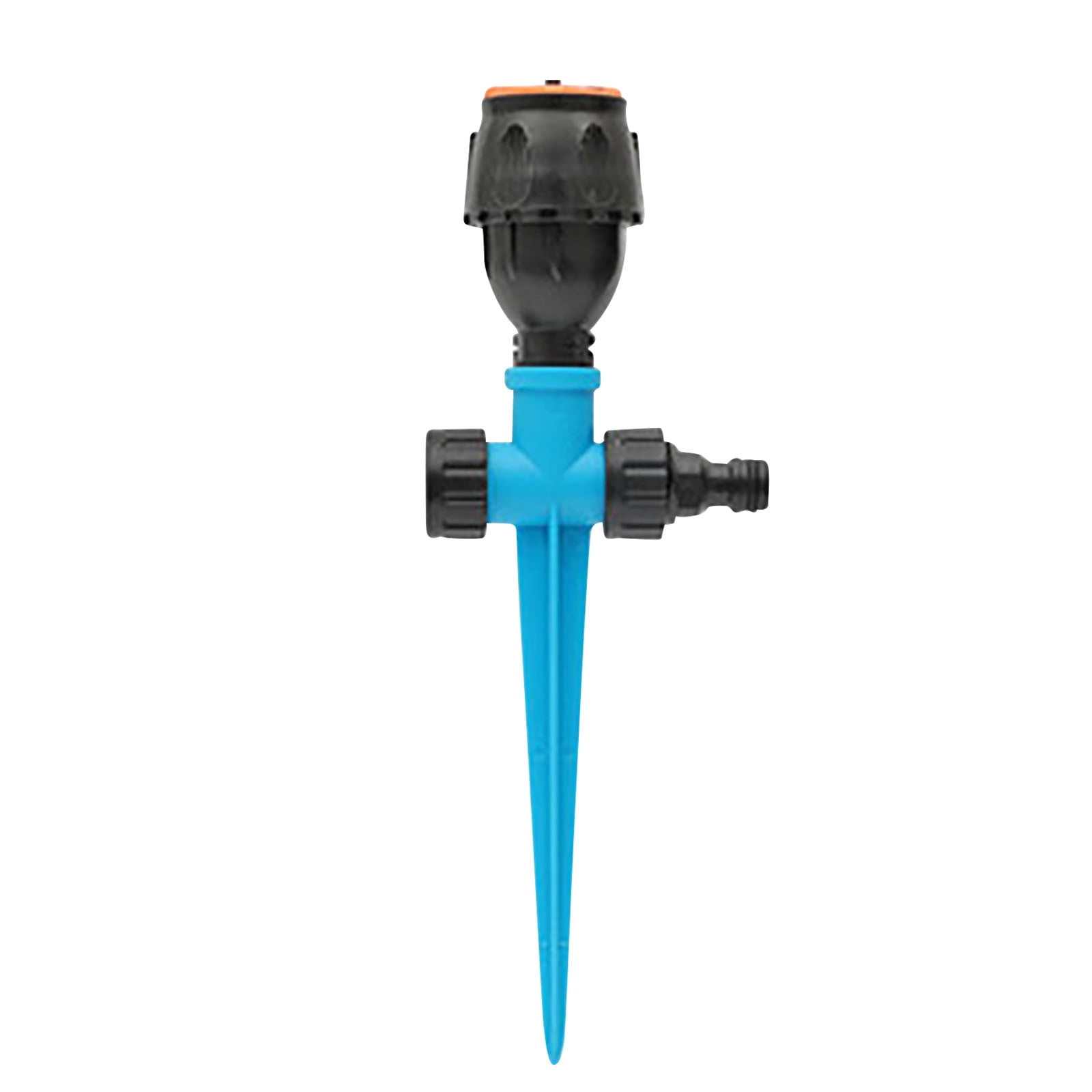 Luxcidy Multi Adjustable Lawn Sprinkler on a Spike with Integrated Fl ...