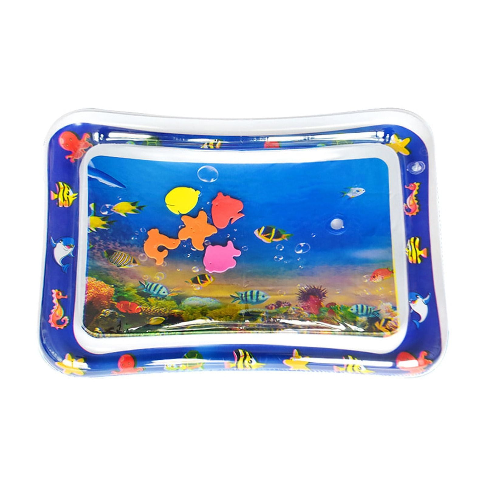 Luxcidy Water Sensor Play Mat, Thickened Water Sensory Pad with Fish ...