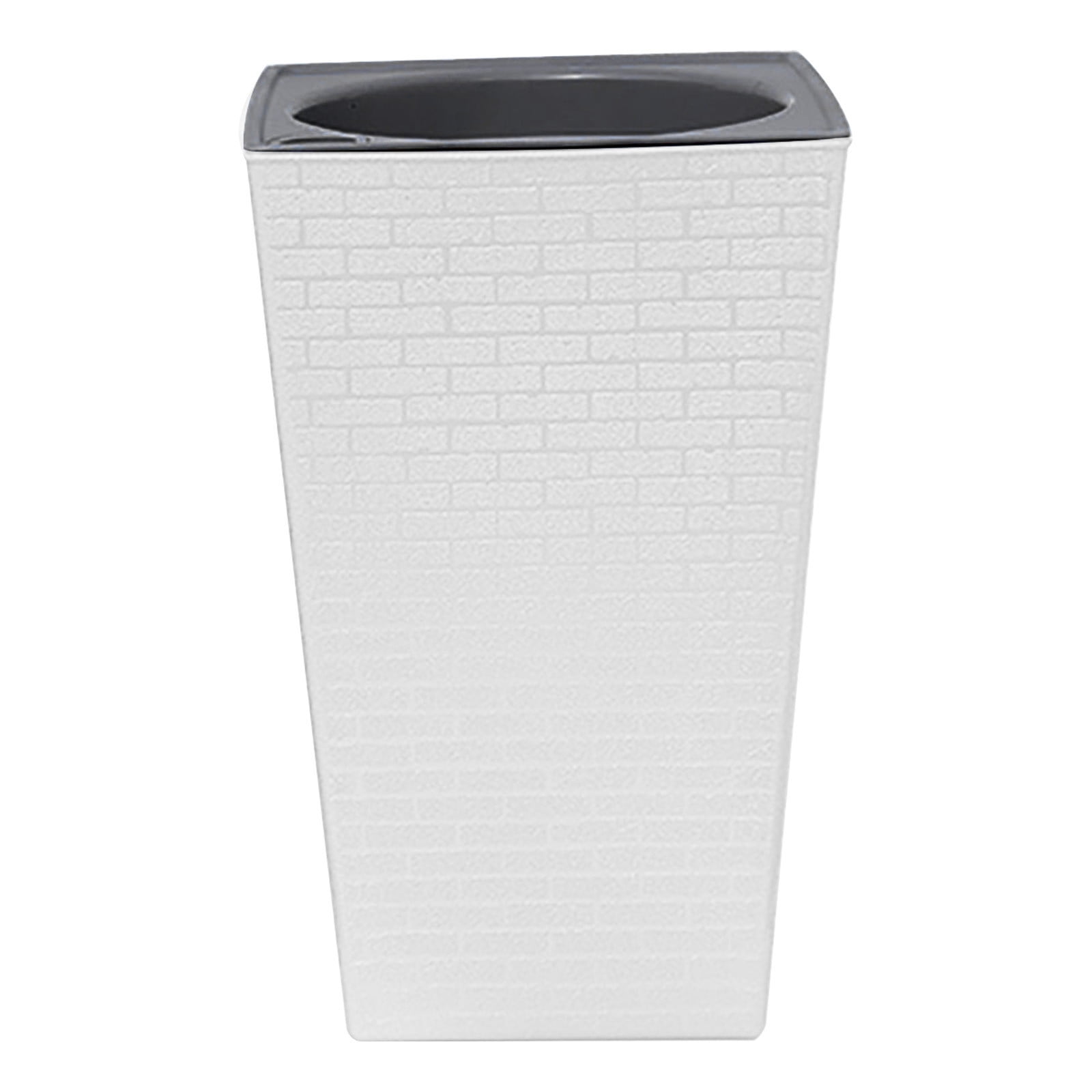 Luxcidy Self Watering Patio Planter Pot, Tall Planters for Outdoor ...