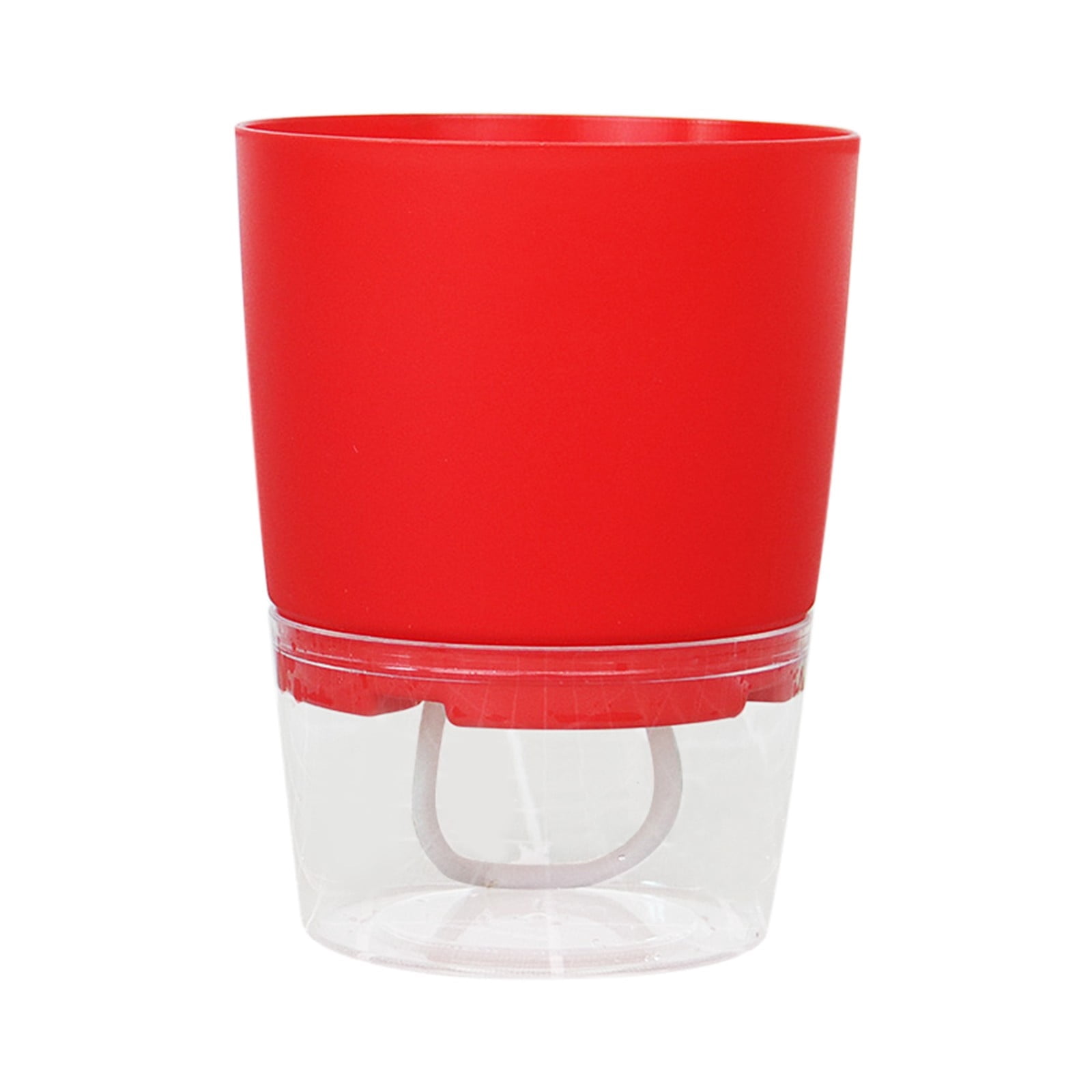 Luxcidy Self Watering Plant Pot , 5 inch Plant Pot with Drainage Hole ...