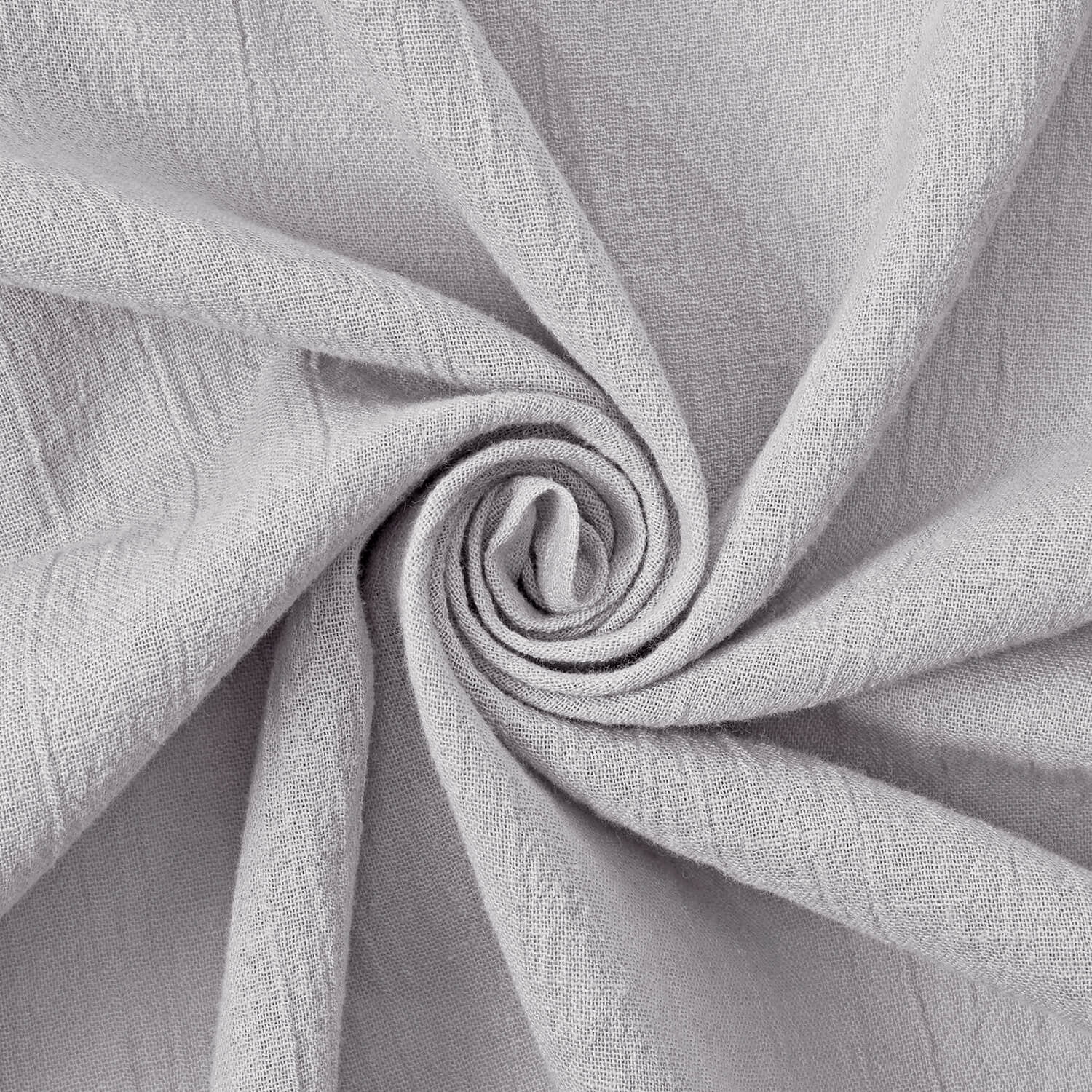 Luxe Cotton Gauze - Silver - Walmart.com