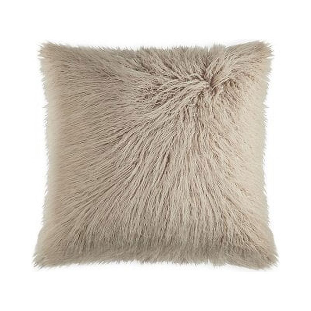 Luxe Frisco Faux Fur Throw Pillow - Walmart.com