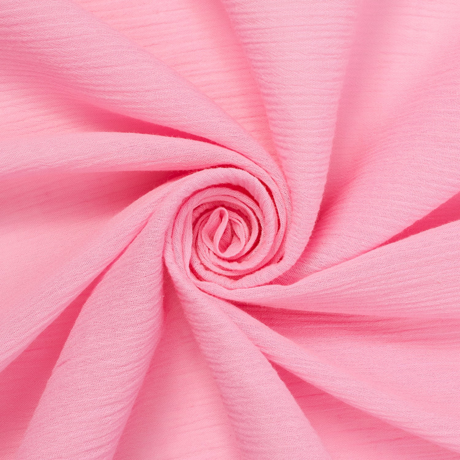 Luxe Gauze Fabric 100% Natural Cotton 51" Wide Sold BTY (Candy Pink, 1 ...