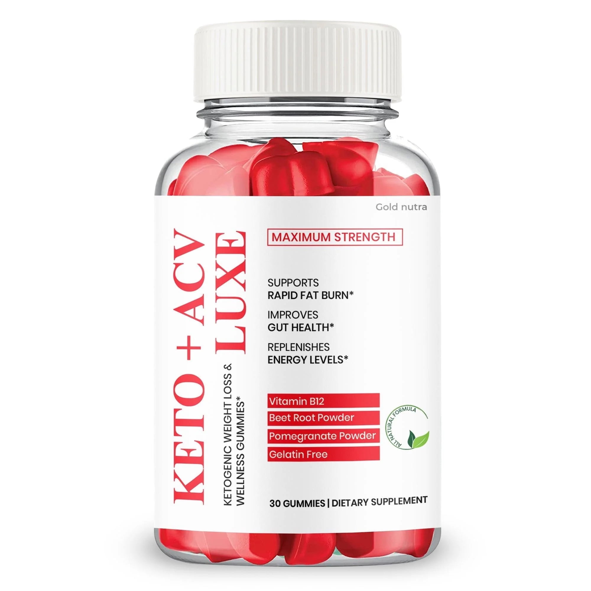 Luxe Keto ACV Gummies, Luxe Keto Gummies Supplement, Powerful Formula ...