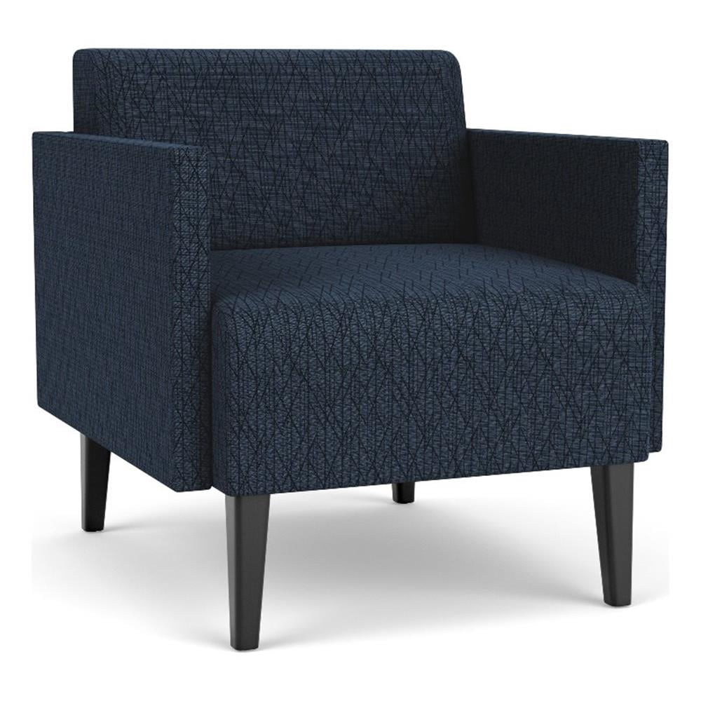Luxe Lounge Lobby Reception Waiting Guest Chair / Black Steel Legs ...