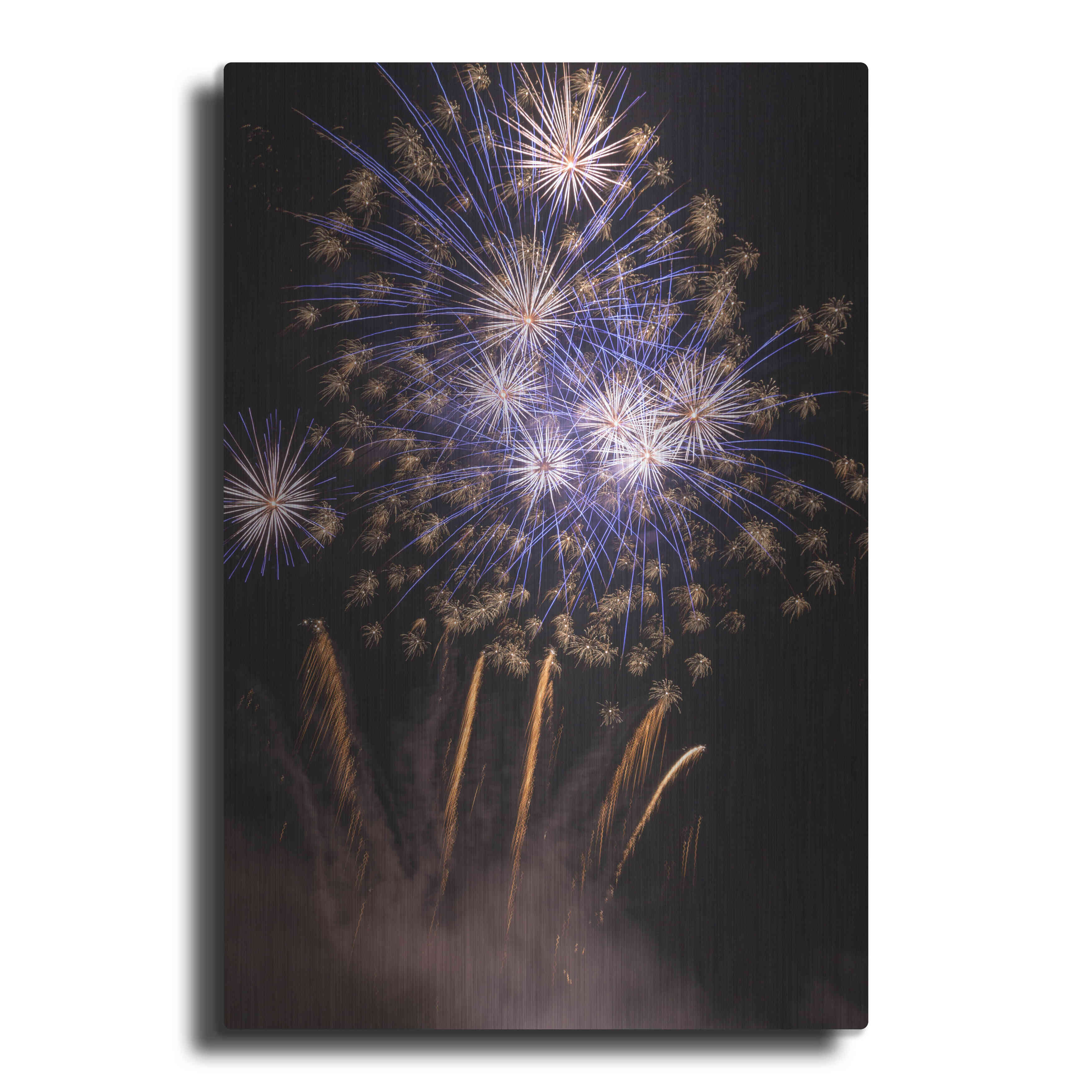 Luxe Metal Art '4th of July Sky' by Giuseppe Torre, Metal Wall Art, 24 ...