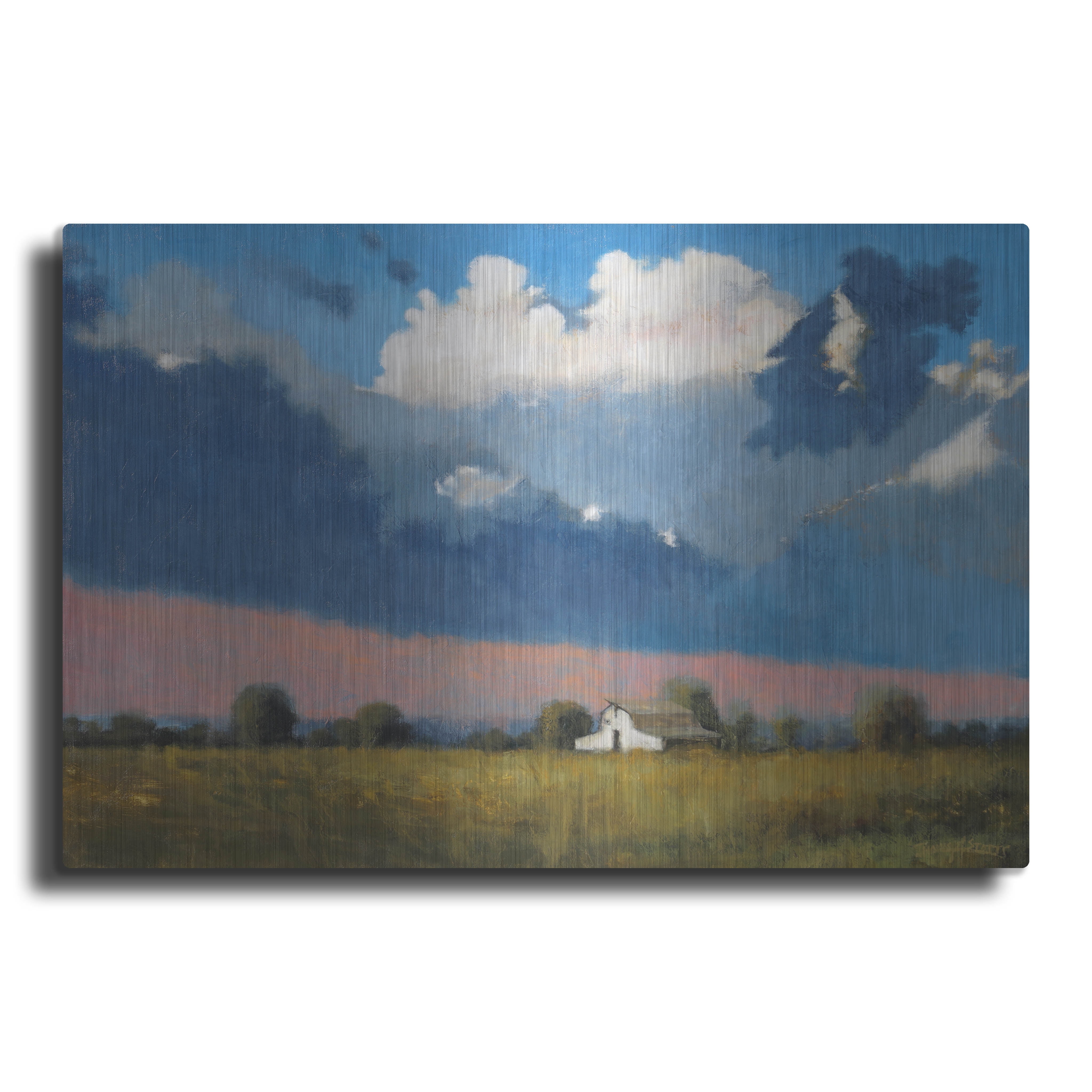 Luxe Metal Art ' Approaching Storm' by Thomas Stotts, Metal Wall Art ...