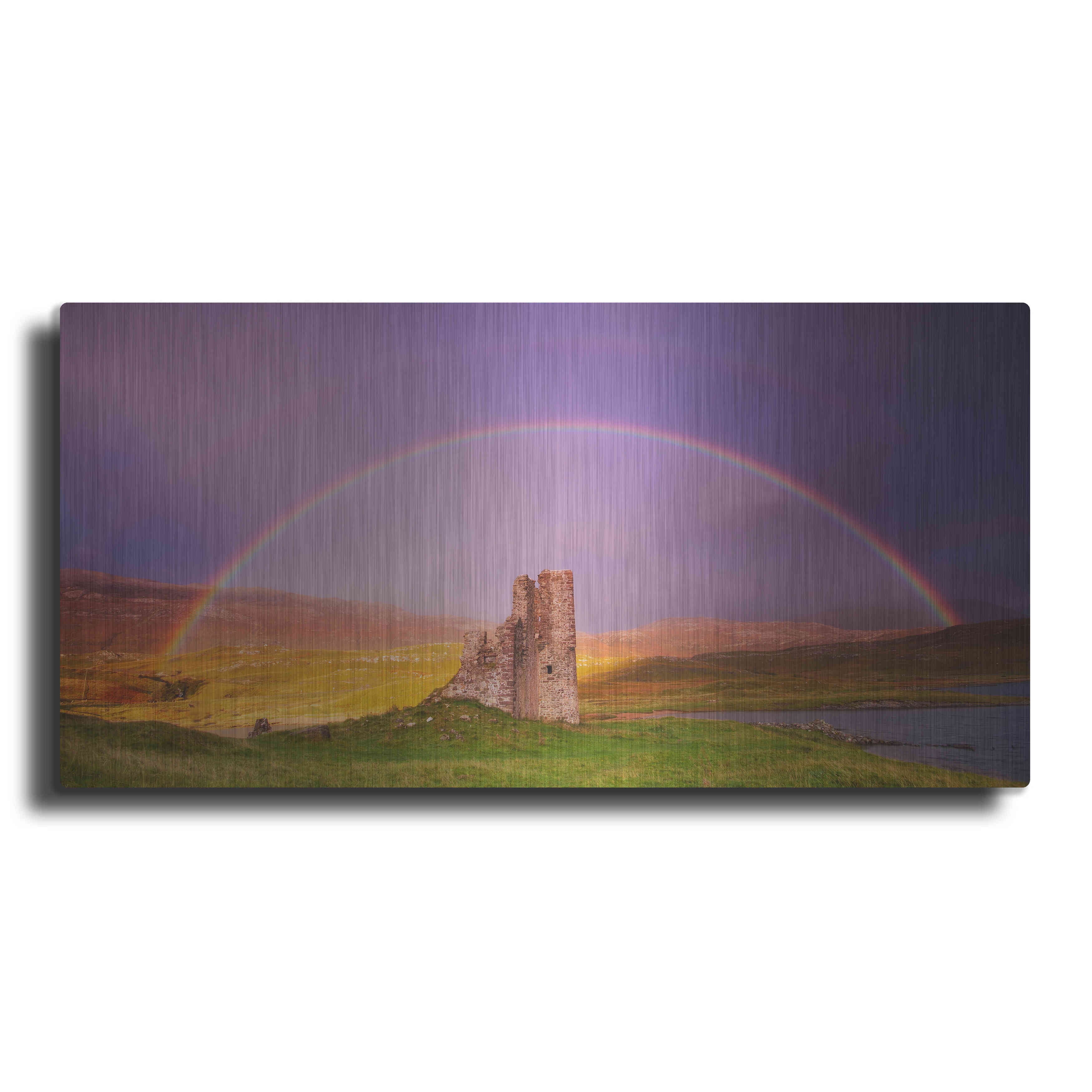 Luxe Metal Art 'Ardvreck Castle' by Everlook Photography, Metal Wall ...