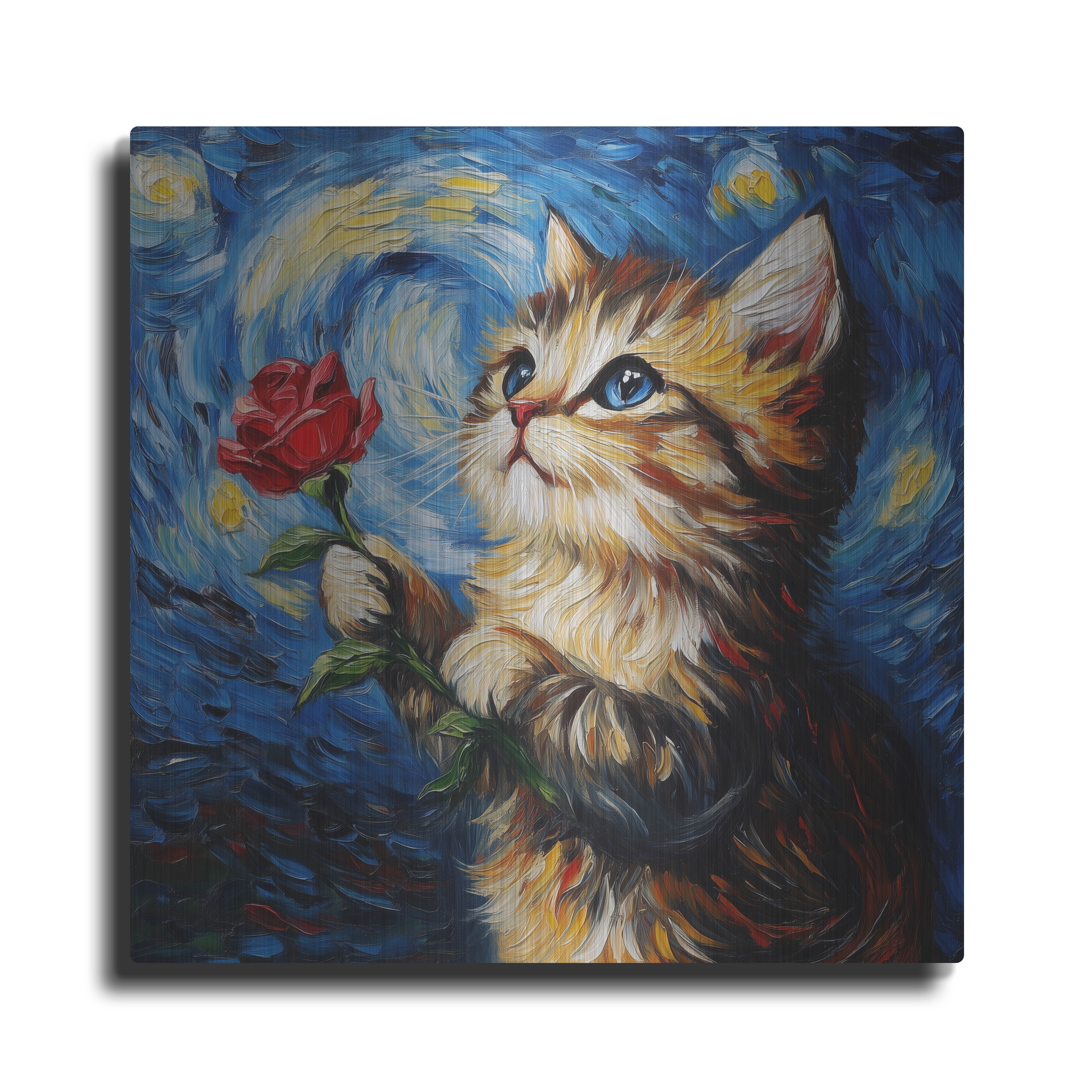 Luxe Metal Art 'Be Mine' by Rich Monet Metal Wall Art, 36" x 36" - Walmart.com