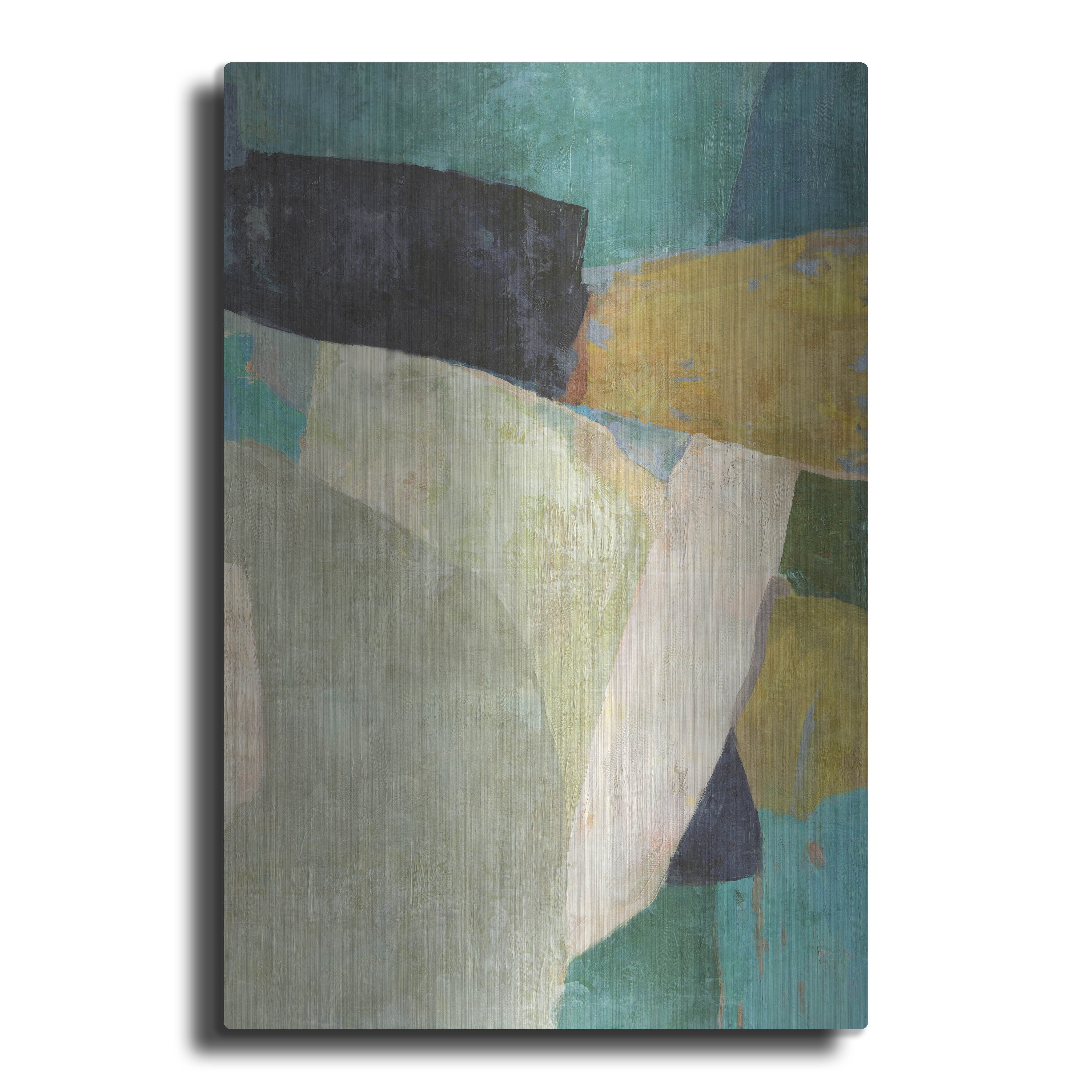 Luxe Metal Art 'Boulder Field 1' by Suzanne Nicoll Metal Wall Art, 12 ...